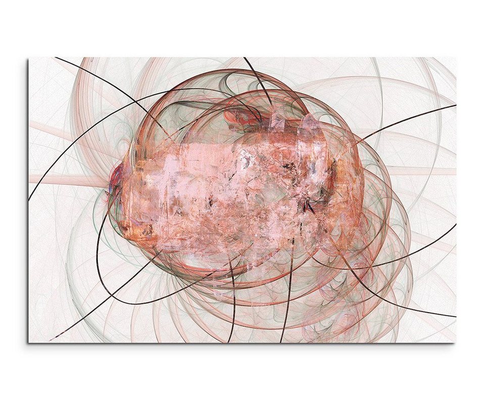 Sinus Art Leinwandbild Abstrakt 1244 120x80cm