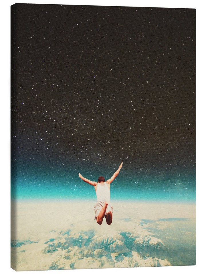 Posterlounge Leinwandbild Frank Moth Fallen Mit Einem Versteckten