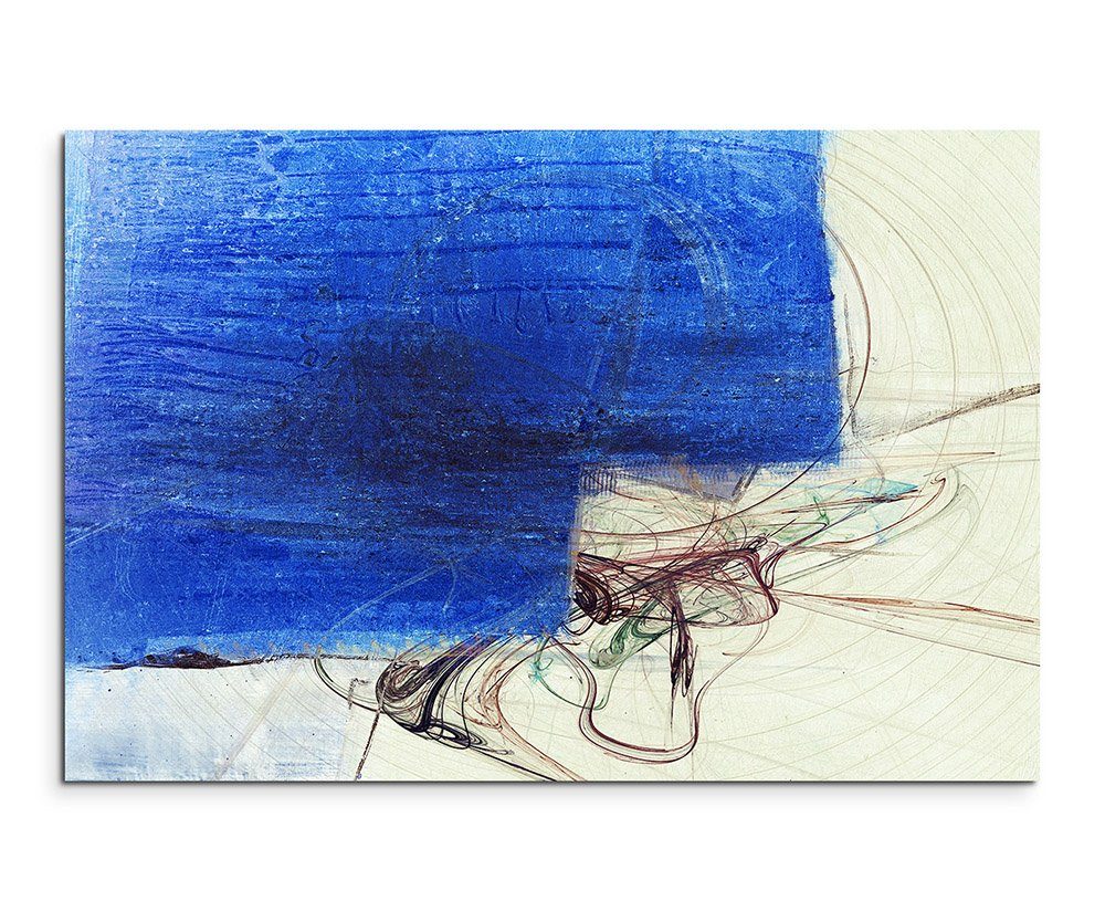Sinus Art Leinwandbild Abstrakt 1040 120x80cm