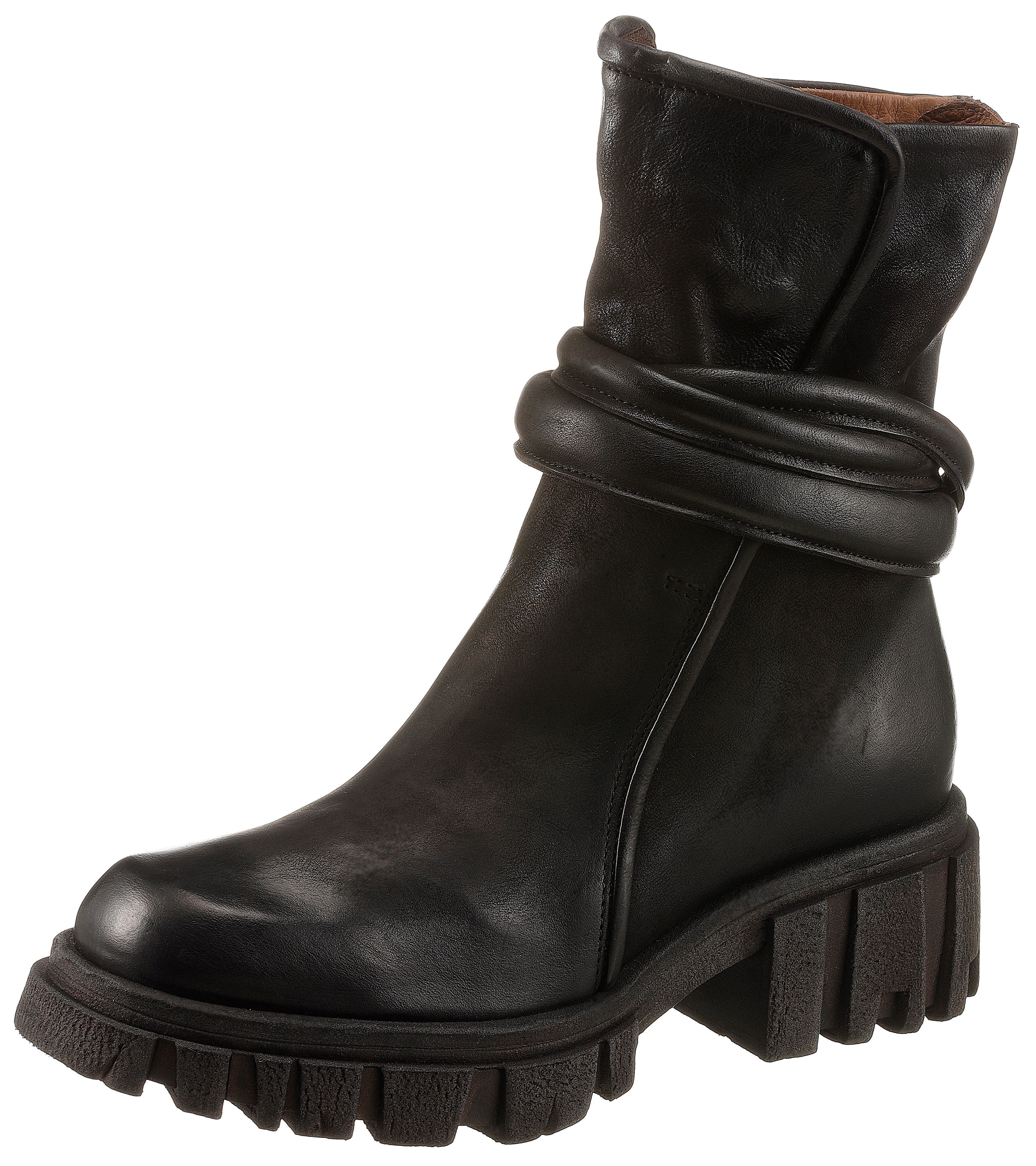 A.S.98 HELL Stiefelette mit Bändern