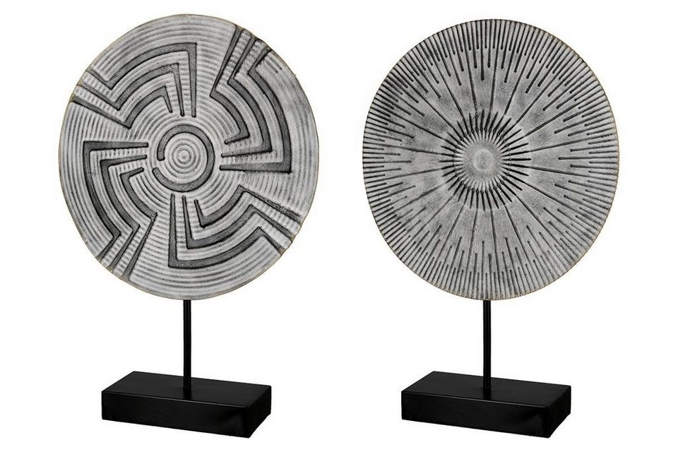 GILDE Dekoobjekt Handgefertigtes 2teiliges Metall Dekoobjekt Zagora in ... GILDE Dekoobjekt Handgefertigtes 2teiliges Metall Dekoobjekt Zagora in ...