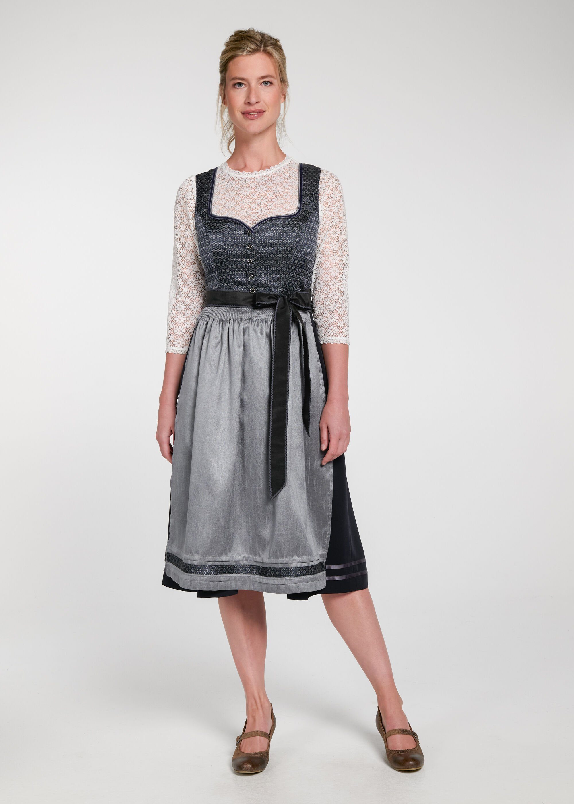 Spieth & Wensky Dirndl »Dirndl Wiga mini mit elegantem Muster«