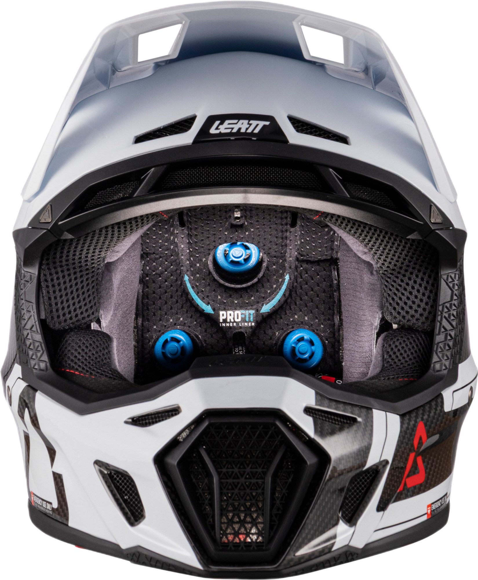 Leatt Motocrosshelm 9.5 Carbon V26 Motocross Helm mit Brille ...
