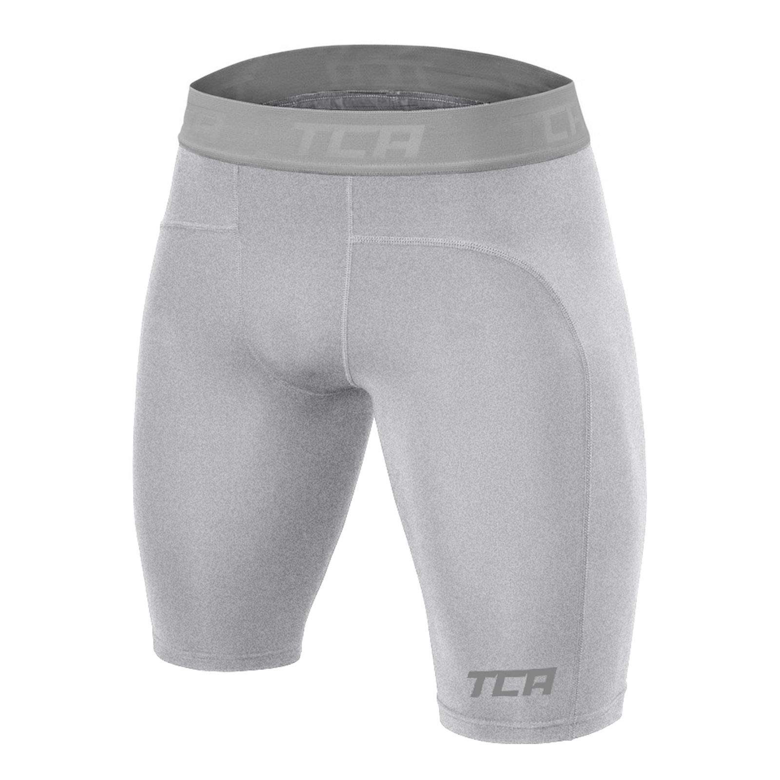 TCA Funktionsshorts TCA Herren Kompressionsshorts - Grau (1-tlg)
