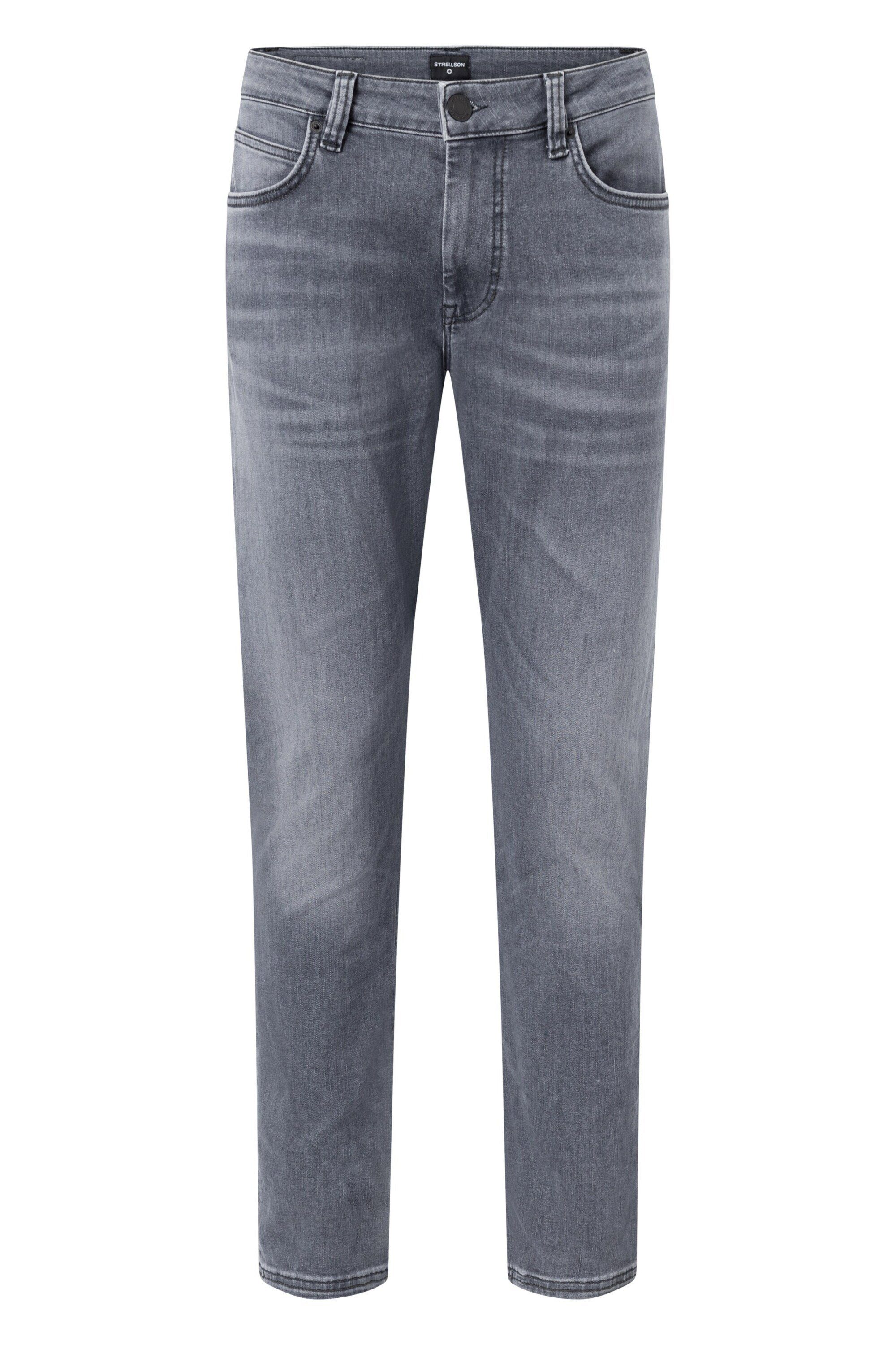 Strellson Slim-fit-Jeans Robin (1-tlg), Abgesteppter Saum/Kante