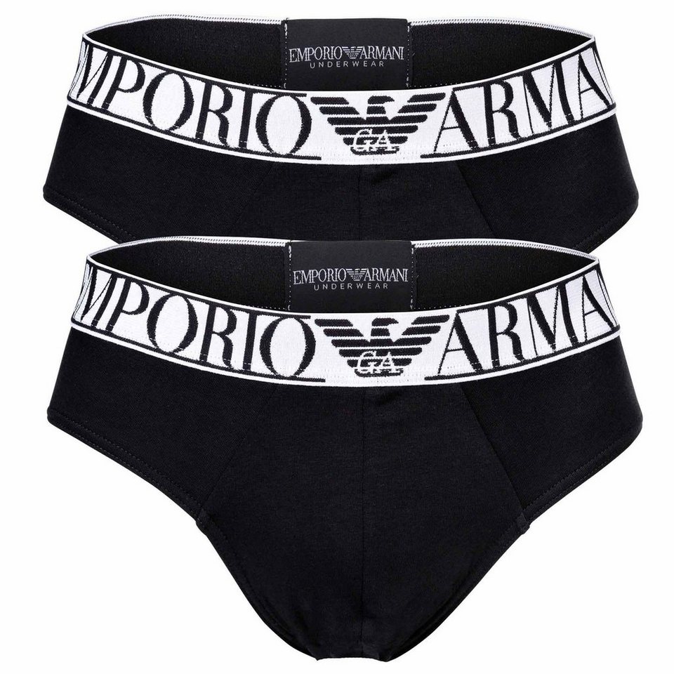 Emporio Armani Slip Herren Slips 2er Pack Endurance Briefs