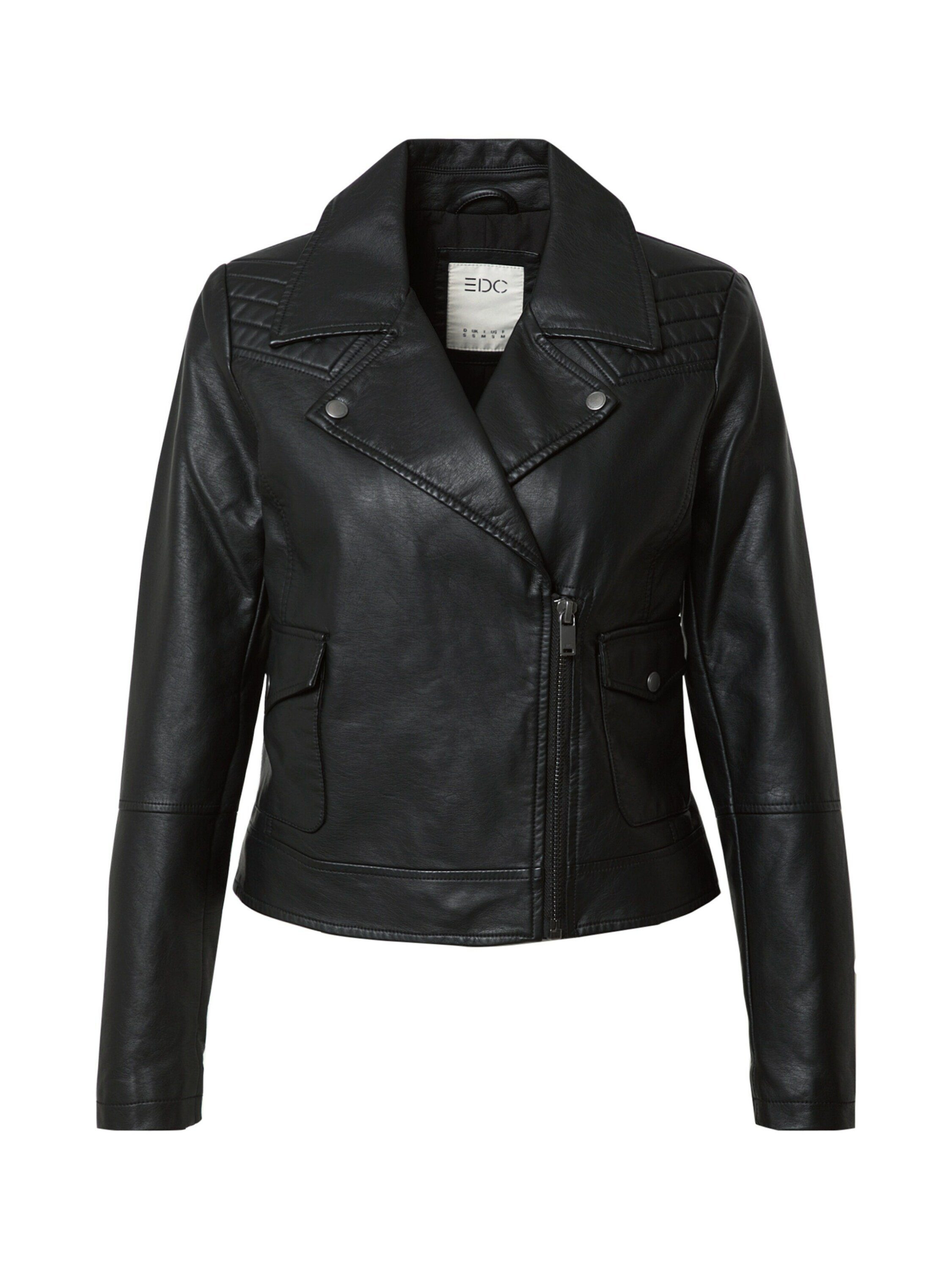 Edc By Esprit Lederjacke Online Kaufen Otto