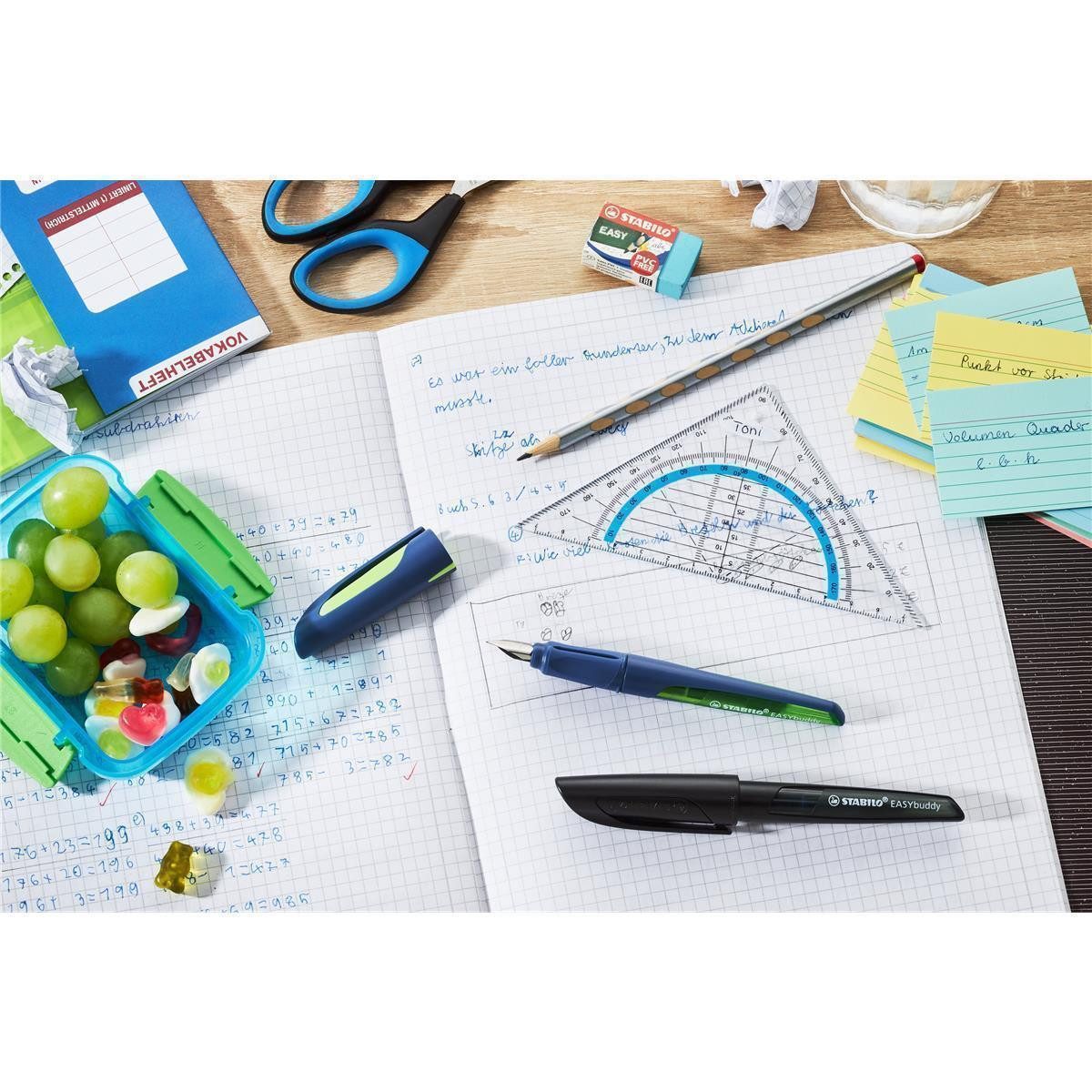 STABILO Füller STABILO EASYbuddy Twilight Sky ergonomischer Schulfüller ...