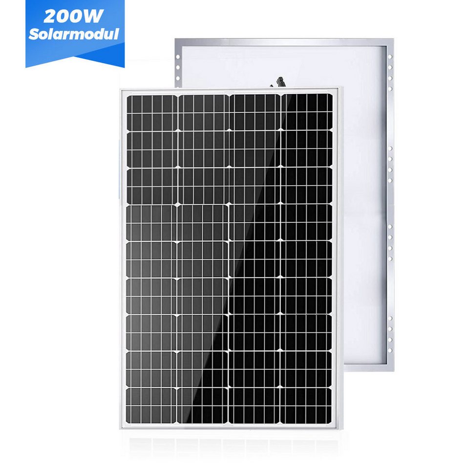 Gliese Balkonkraftwerk 12v Solarpanel Mono Solarmodul Für Wohnmobil