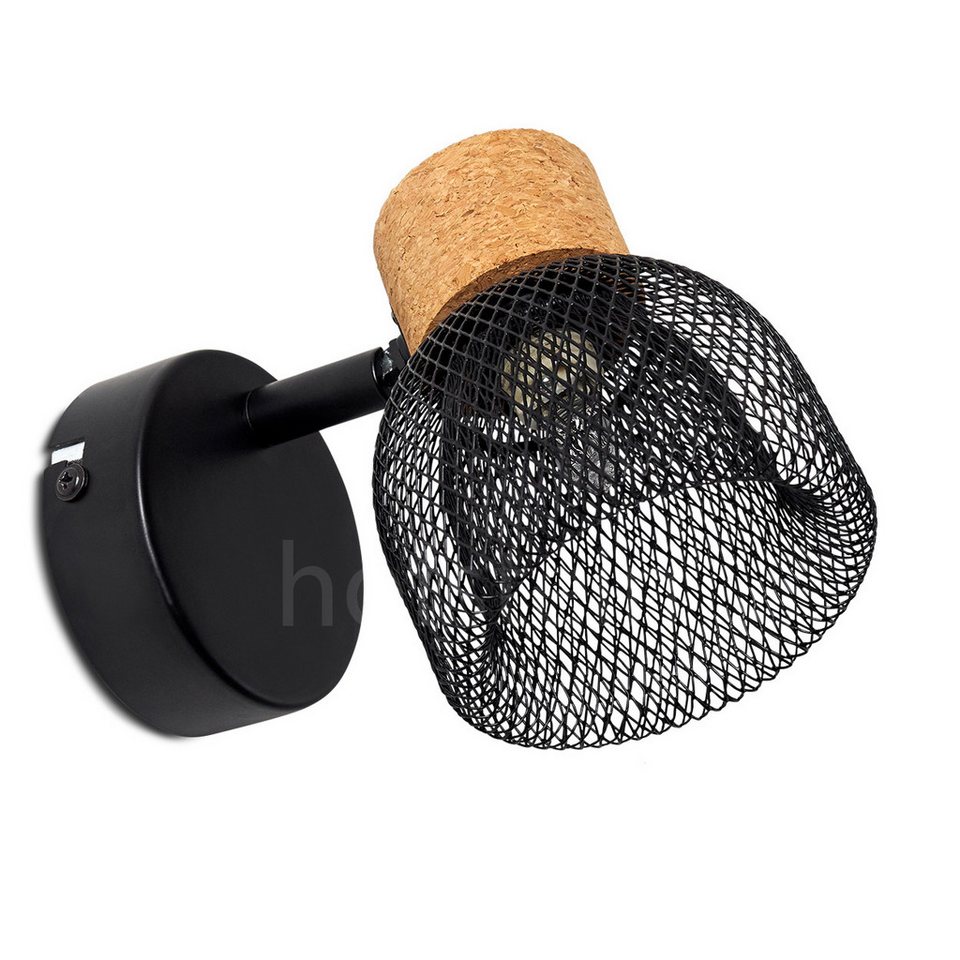 Hofstein Deckenleuchte Fara Verstellbare Retro Wandlampe Aus Metall