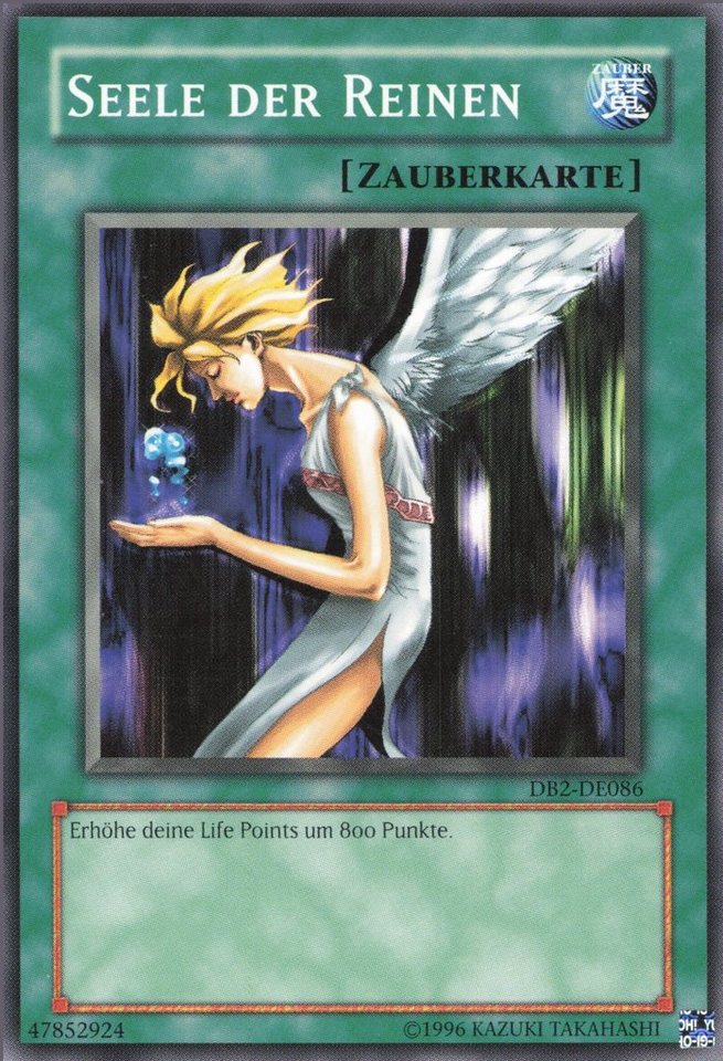 Recollectibles Sammelkarte Yugioh Karte Seele Der Reinen Yu Gi Oh