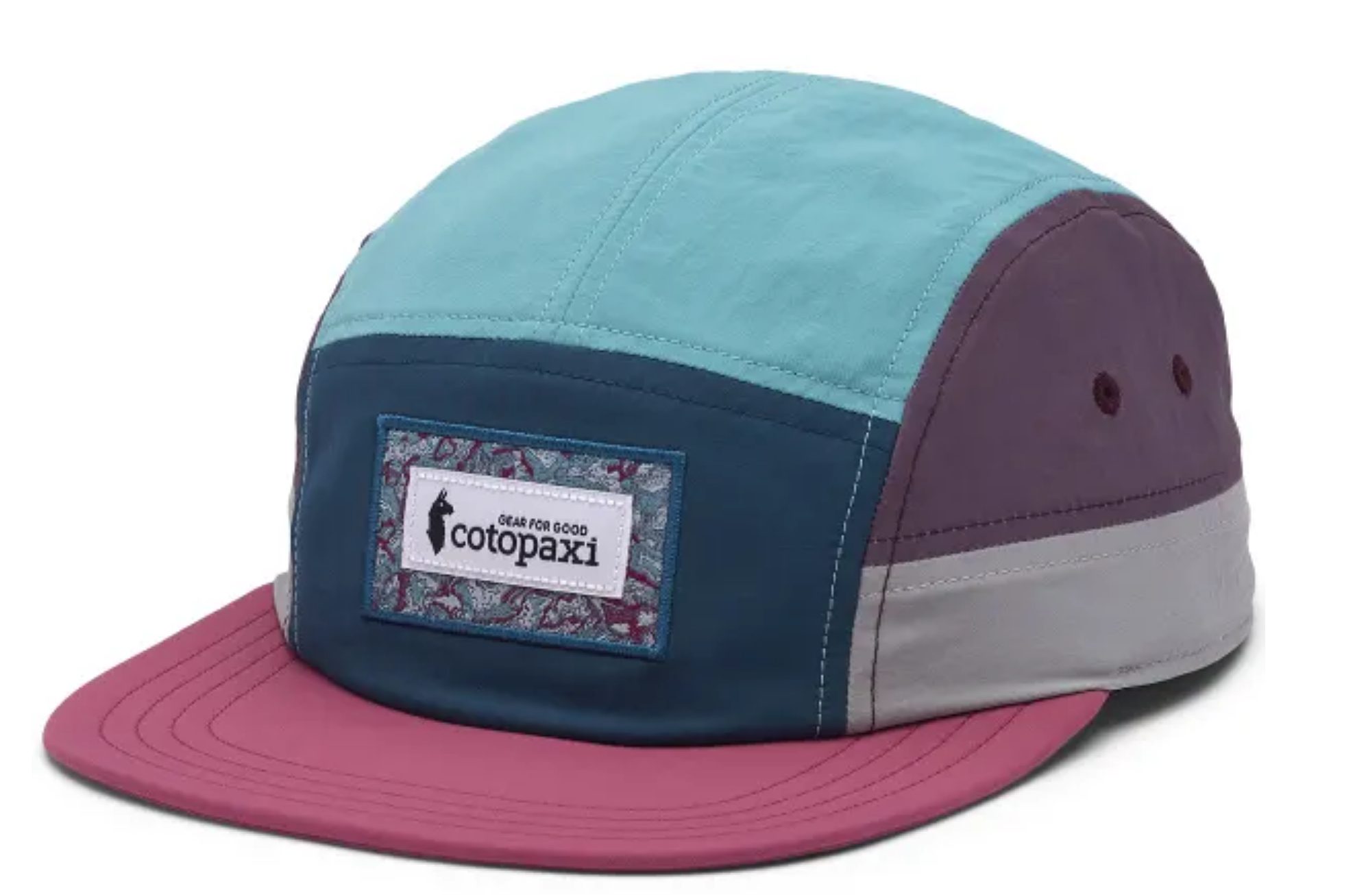 Cotopaxi Trucker Cap Altitude Tech 5-Panel Hat Abyss/Sangria