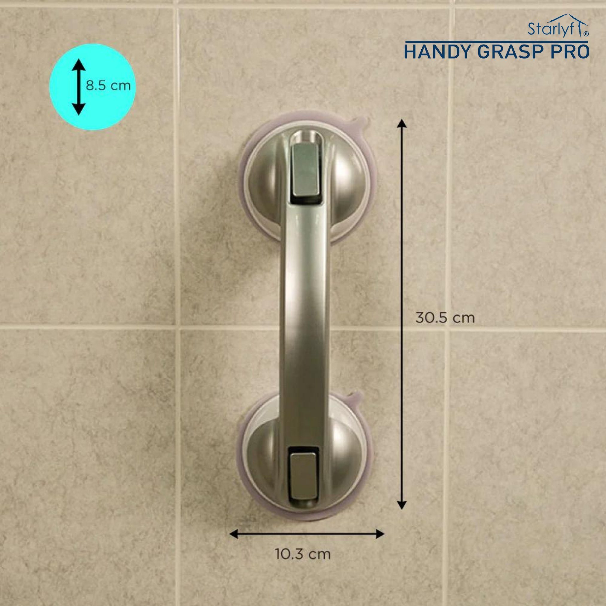 Starlyf Haltegriff Handy Grasp Pro, belastbar bis 70 kg, 30 cm ...