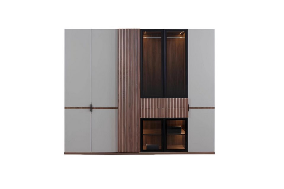 Xlmoebel Kleiderschrank Moderne Luxus Holz Kleiderschränke Für Das