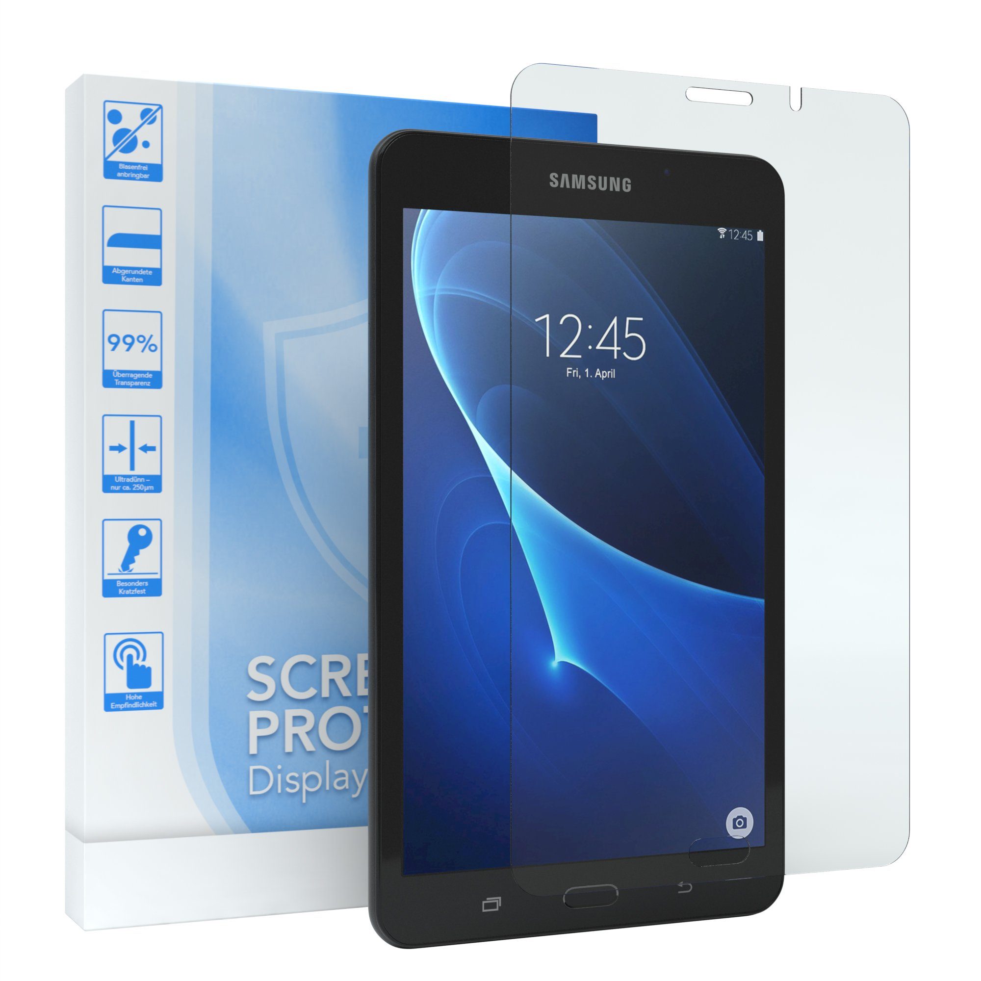 Eazy Case Schutzfolie Schutzglas Für Samsung Galaxy Tab A 2016 70 7