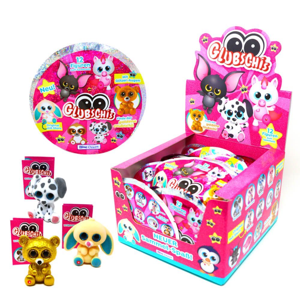 Blue Ocean Sammelfigur Blue Ocean Glubschis Sammelfiguren Serie 1 - Glubschi Glitzer Figur ...