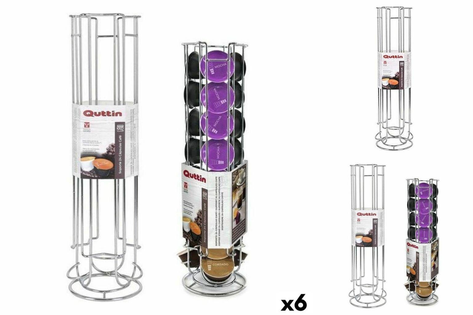 Quttin Kapselmaschine Spender Für 24 Kaffeekapseln Quttin Gr 48867 12 X