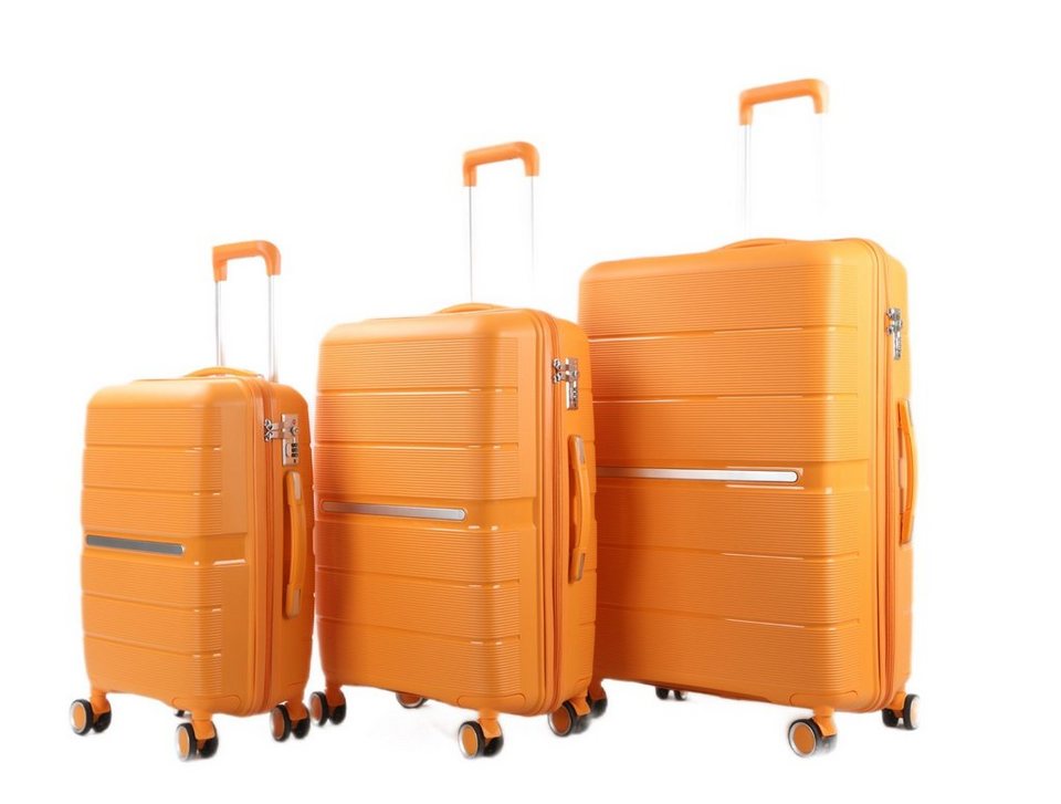 Cheffinger Kofferset 3 Tlg Reisekoffer Set Trolley Handgepäck