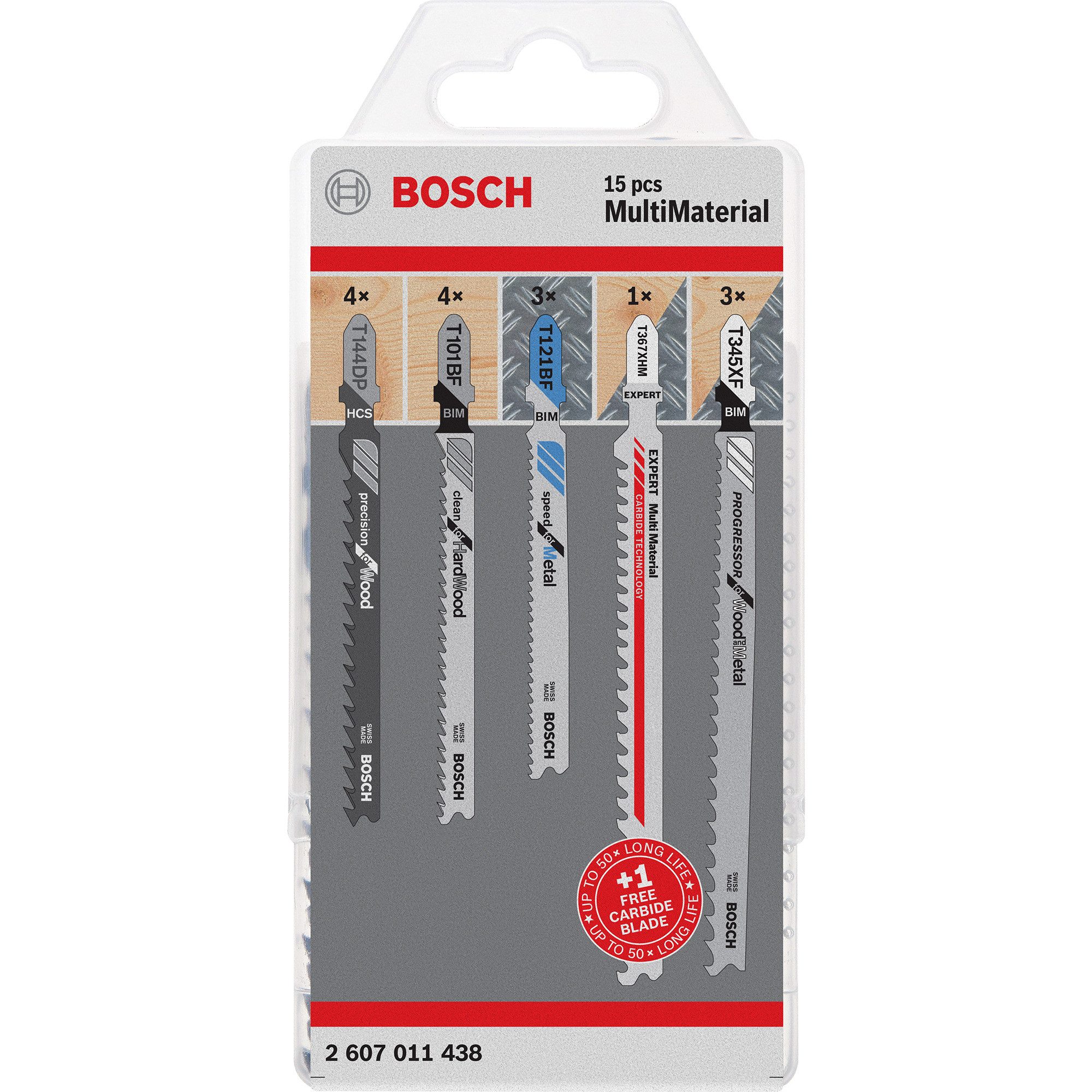 Bosch Professional Sägeblatt Bosch Professional Stichsägeblatt-Satz