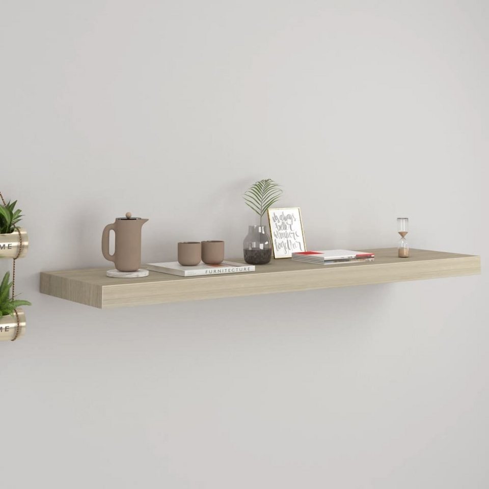 Möbelando Wandregal 3016416 Aus Mdf Honeycomb Mit Metallhalter In