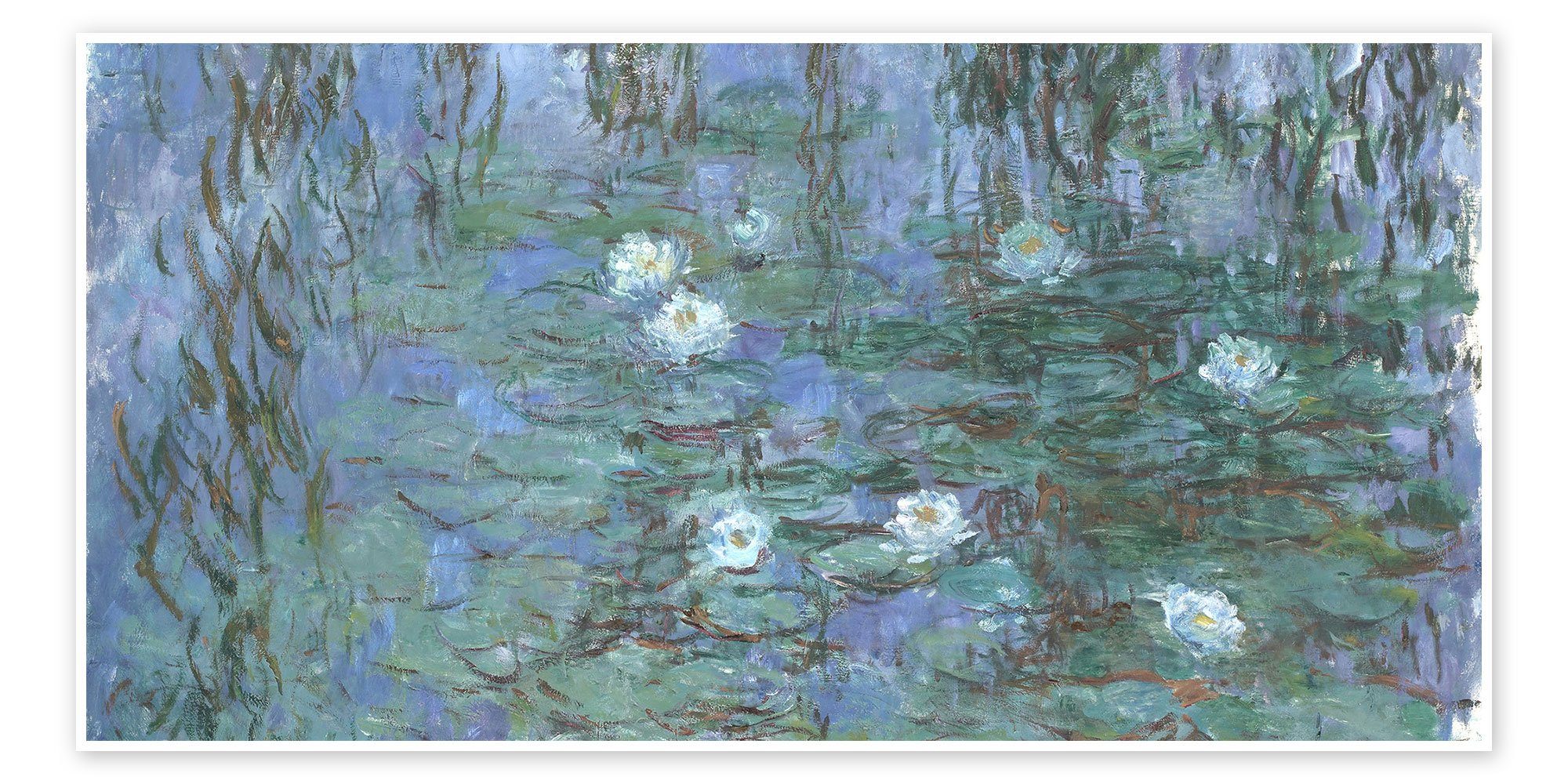 Posterlounge Poster Claude Monet Seerosenteich Iii Wohnzimmer Malerei