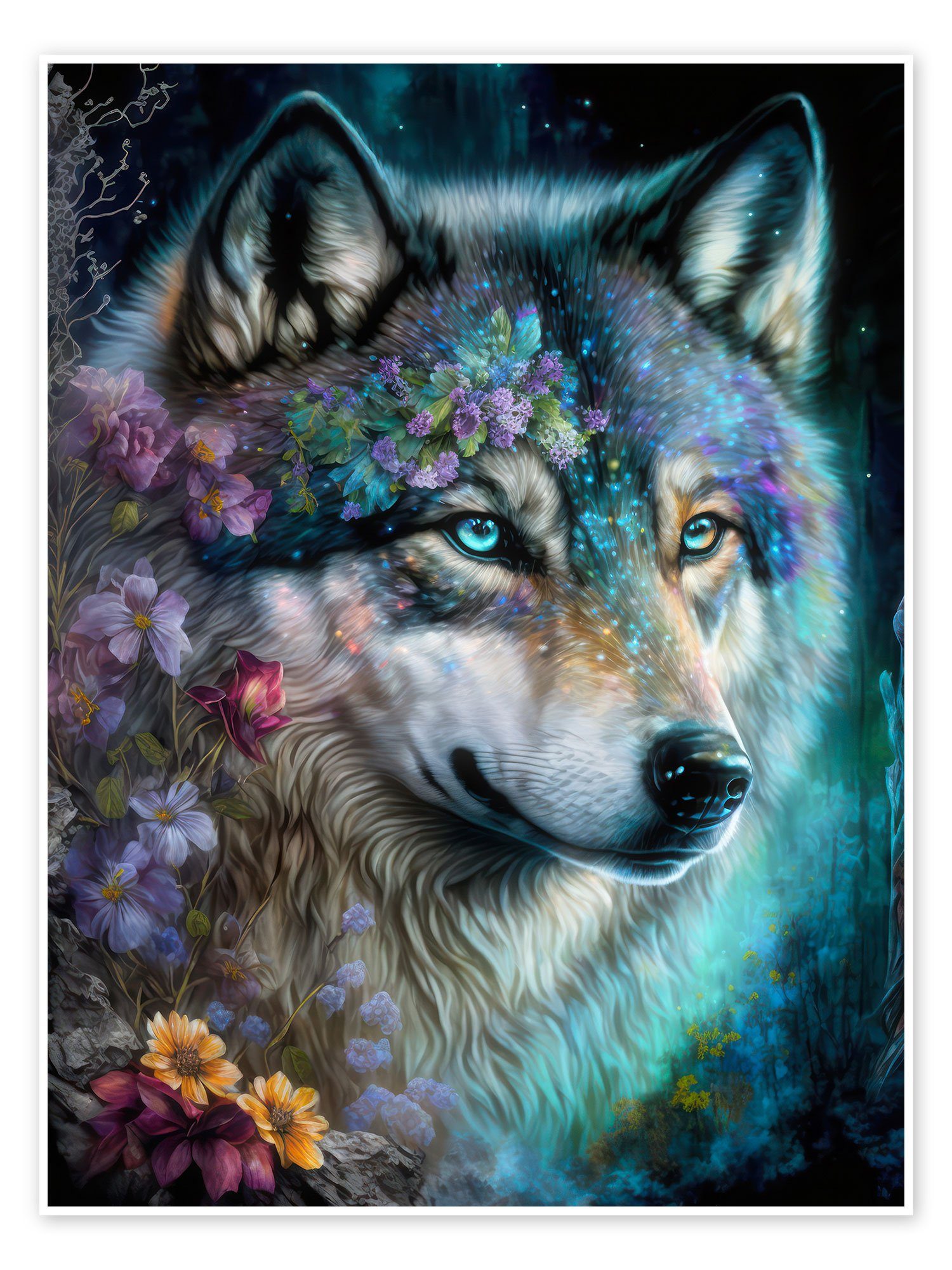 Wolf Poster online kaufen » Wolf Prints | OTTO