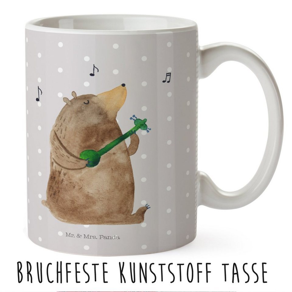 Mr And Mrs Panda Kinderbecher Bär Lied Grau Pastell Kaffeetasse