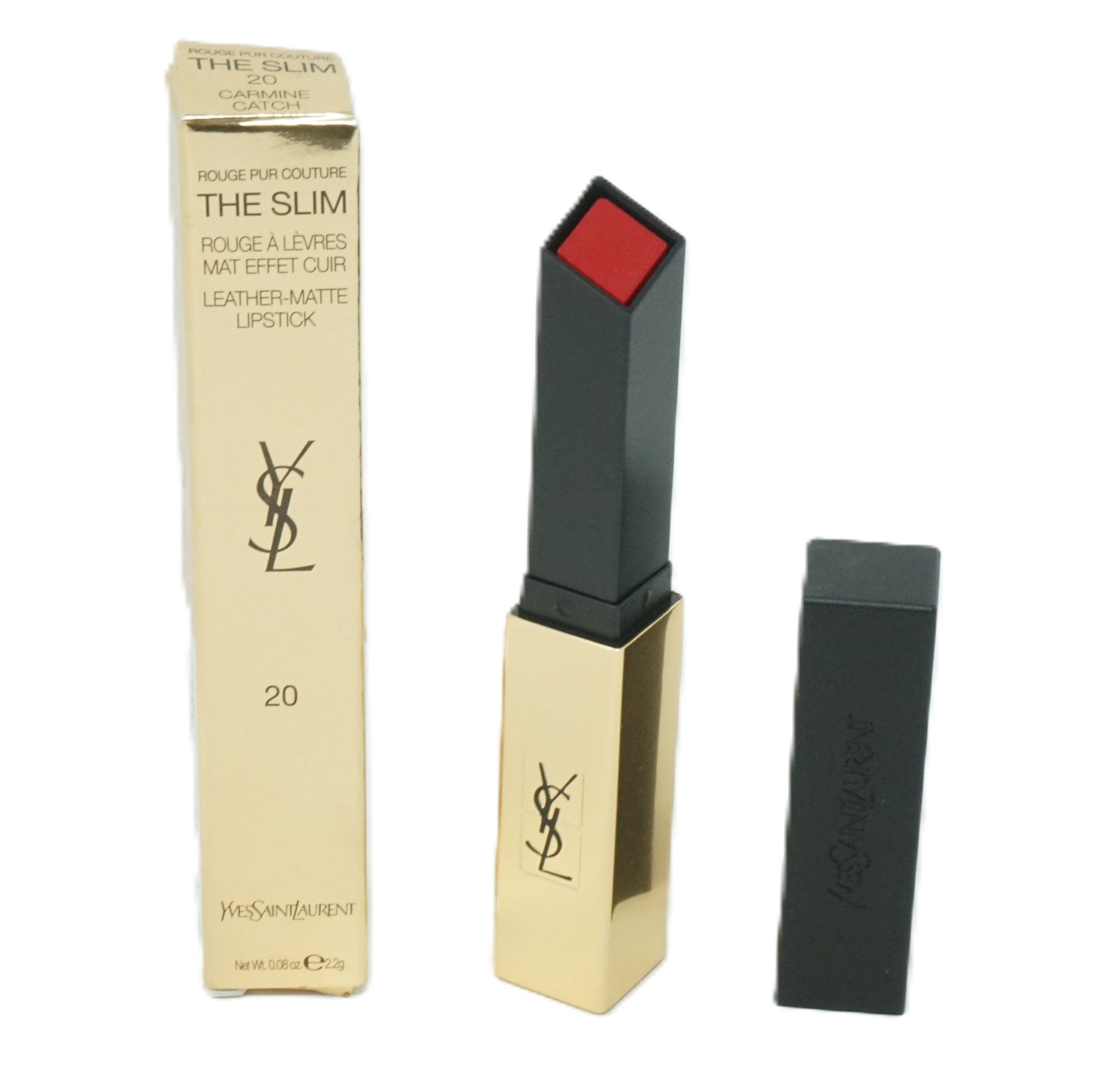 YVES SAINT LAURENT Lippenstift Yves Saint Laurent Rouge Lippenstift 2,2g Carmine Catch 20
