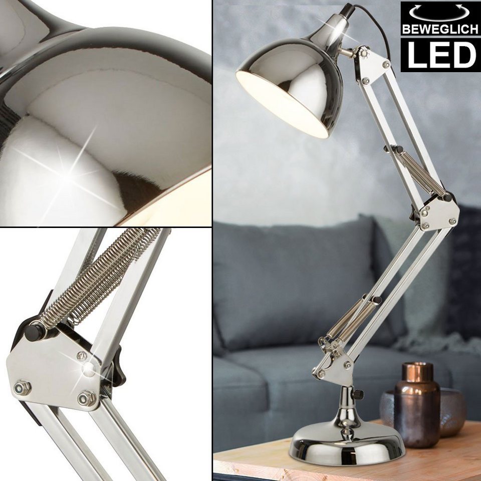 Etc Shop Led Schreibtischlampe Leuchtmittel Inklusive Warmweiß Tisch
