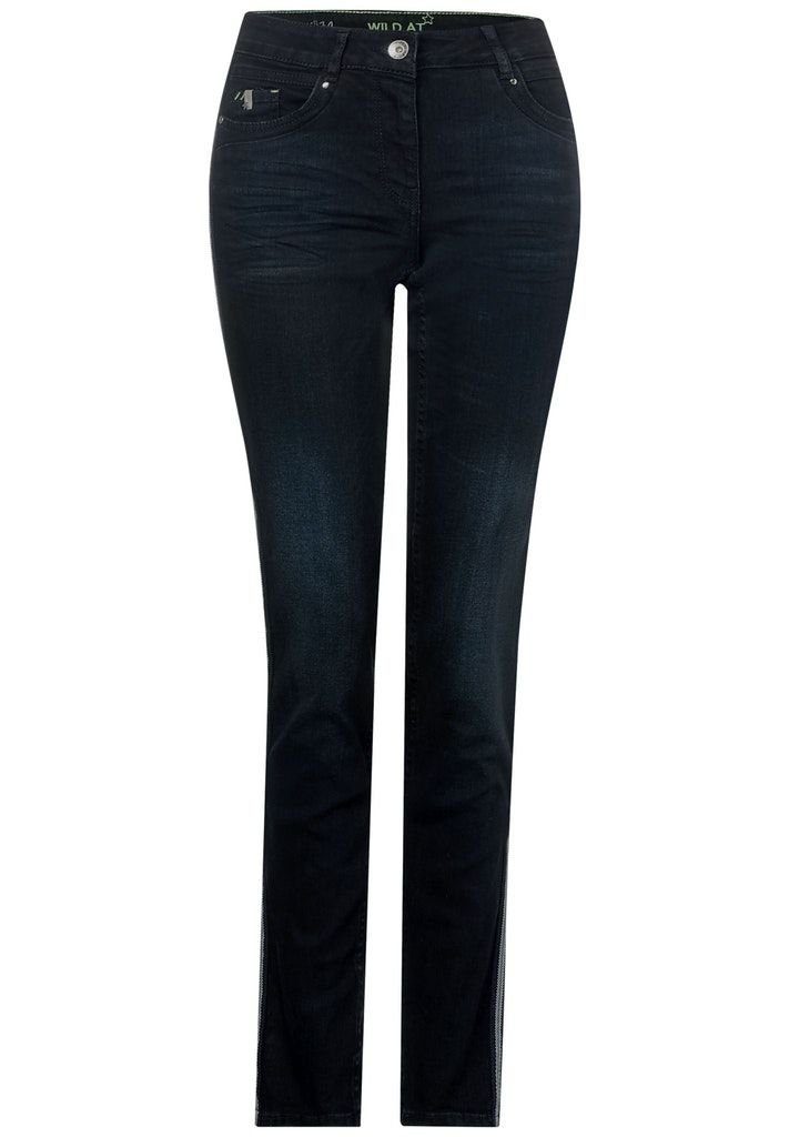 Cecil 5-Pocket-Jeans Tight Fit Denim