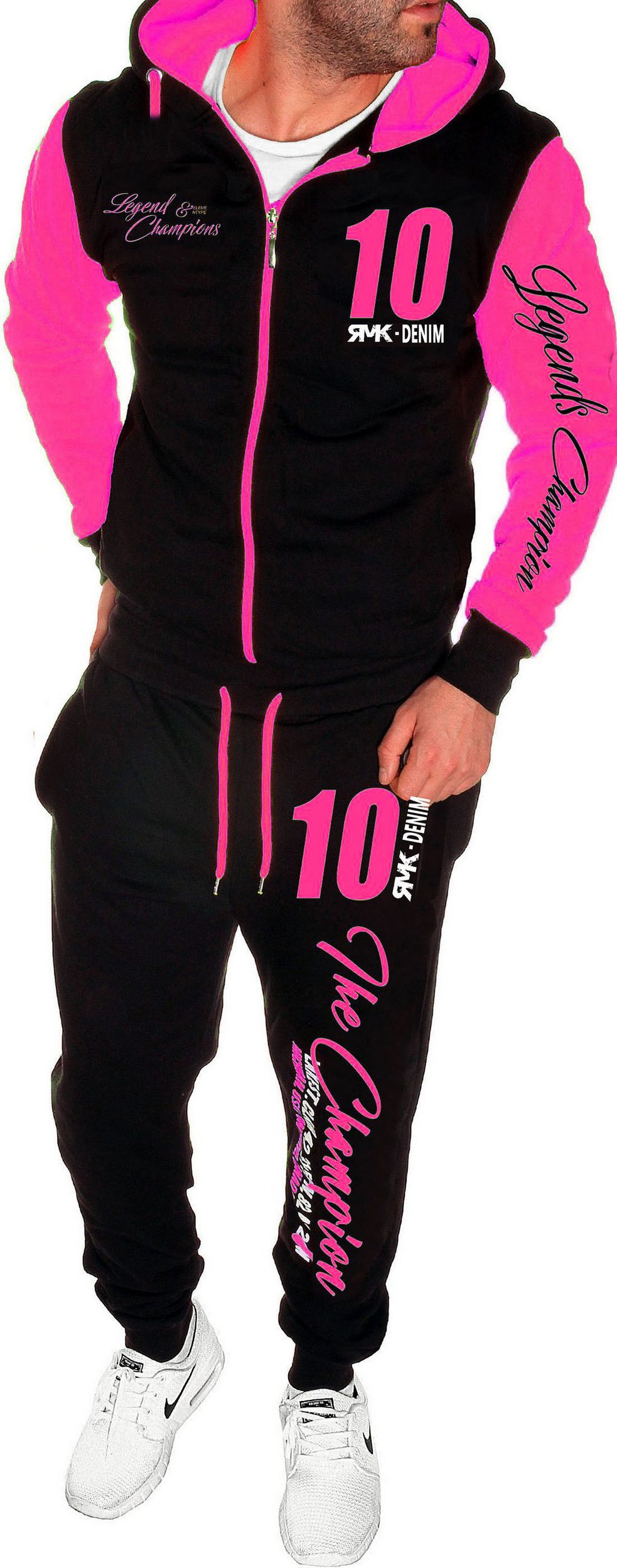 RMK Jogginganzug Herren Trainingsanzug Sportanzug Fitness Jogger ...