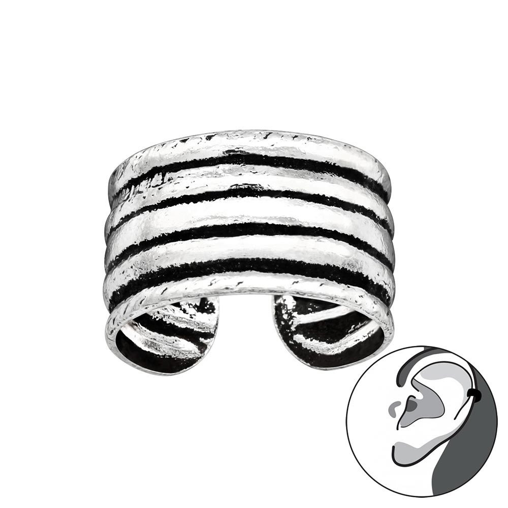 Mayhoop Ohrklemme 4-24Stk Fake Piercings Ohrklemme Ear Cuff Edelstahl ...