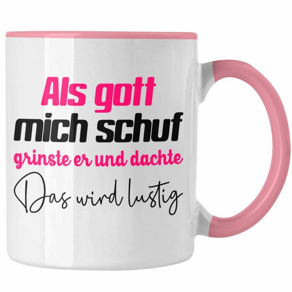 Trendation Tasse Trendation - Als Gott Mich Schuf Tasse Geschenk Frauen ... Trendation Tasse Trendation - Als Gott Mich Schuf Tasse Geschenk Frauen ...
