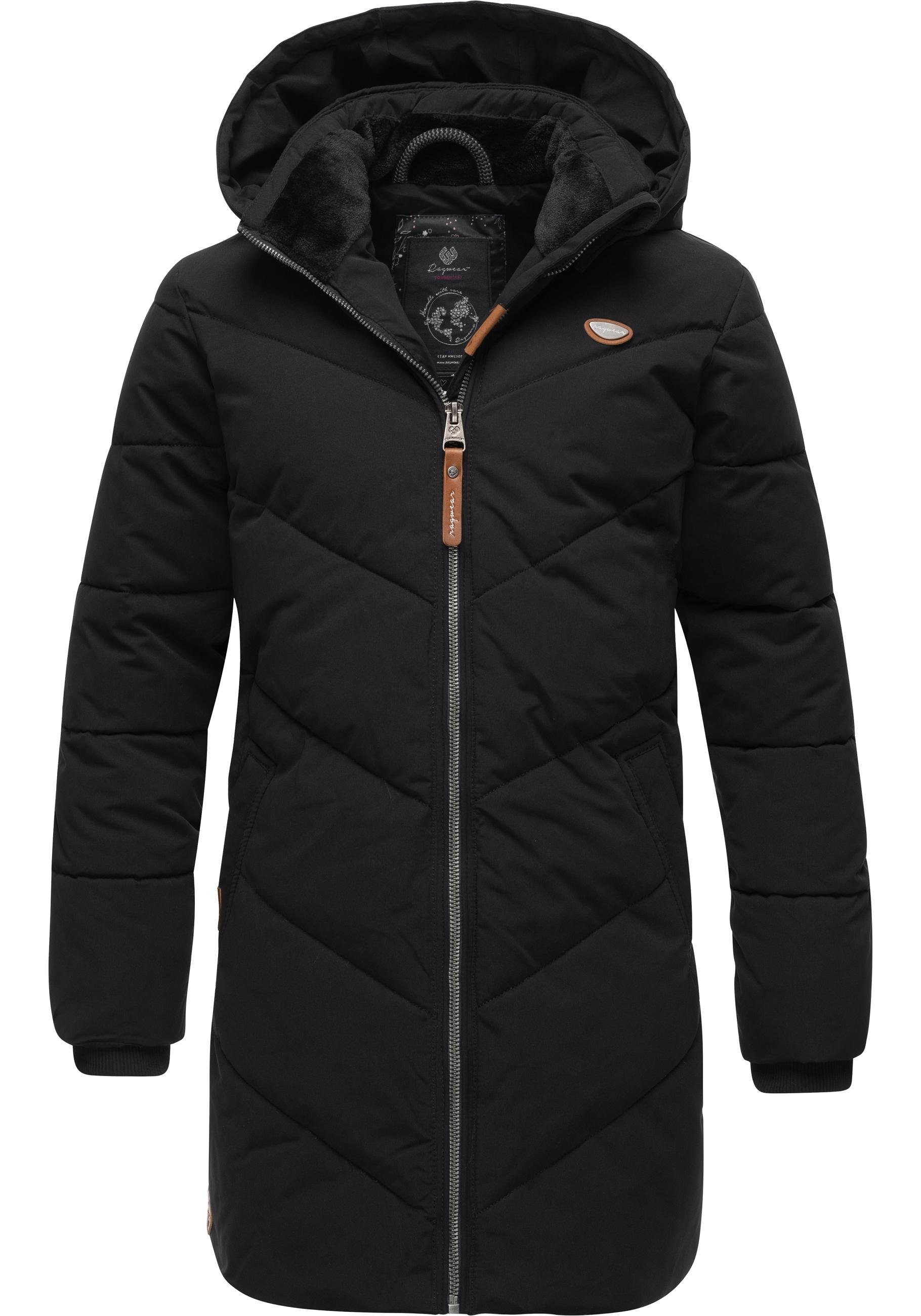 Ragwear Winterjacke Rebbie Wasserdichte Winter Outdoorjacke Mit