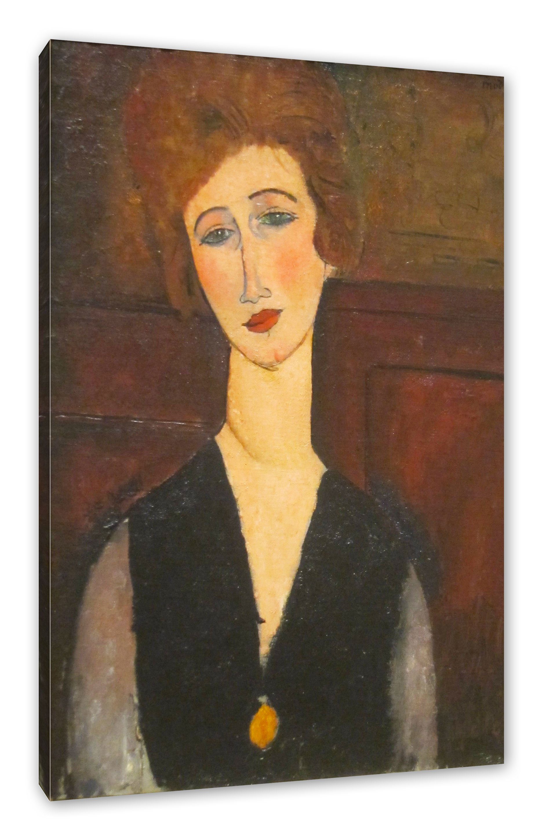 Pixxprint Leinwandbild Amedeo Modigliani Portrait Einer Frau Amedeo
