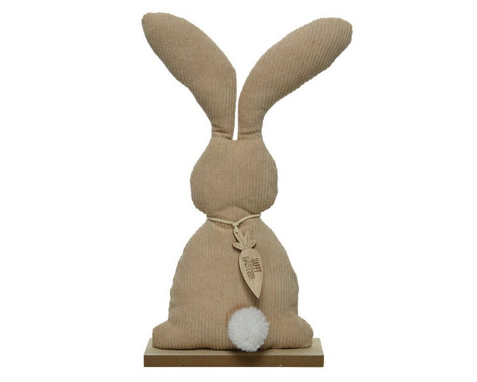 Decoris Season Decorations Osterfigur Deko Aufsteller Osterhase Cord