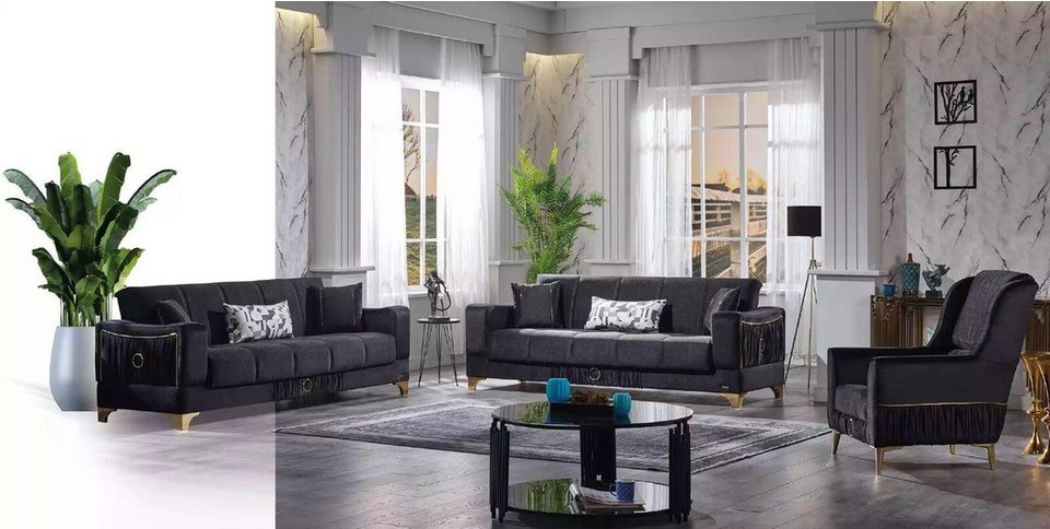 Jvmoebel Wohnzimmer Set Modernes Wohnzimmer Set Sofagarnitur 331