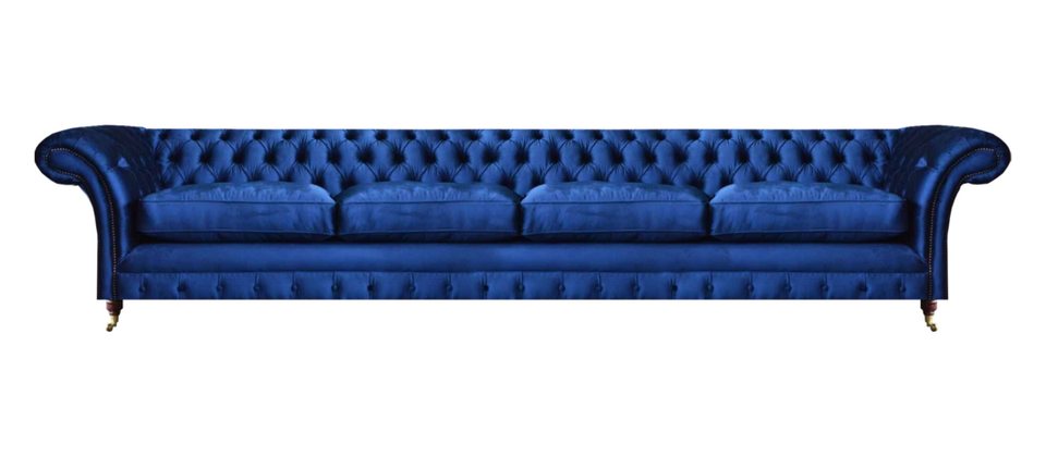 Jvmoebel Chesterfield Sofa Luxus Modern Sitzmöbel Sofa Viersitzer Couch