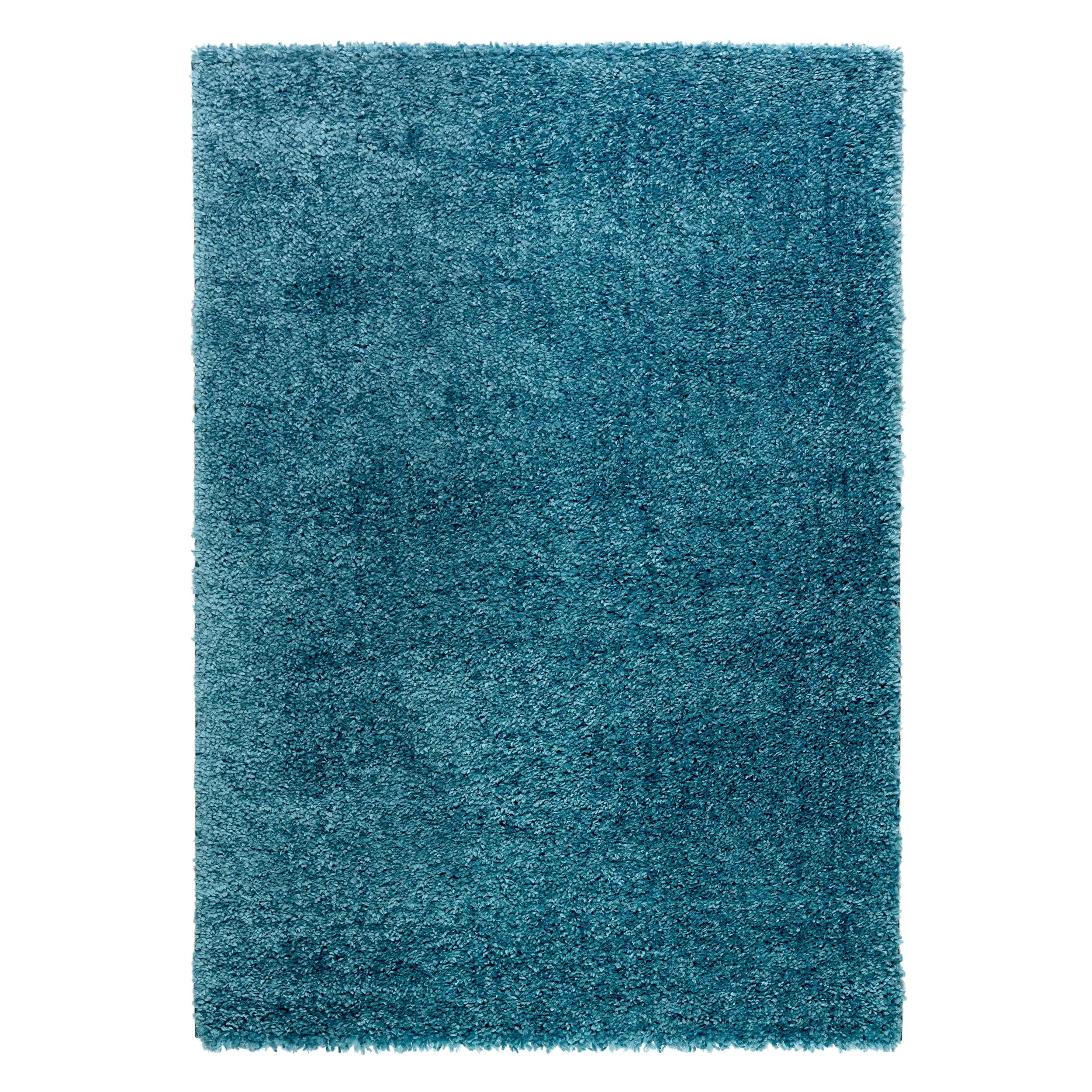 Teppich Teppich Modern Design Türkis Uni Sehrazat Rechteckig Höhe