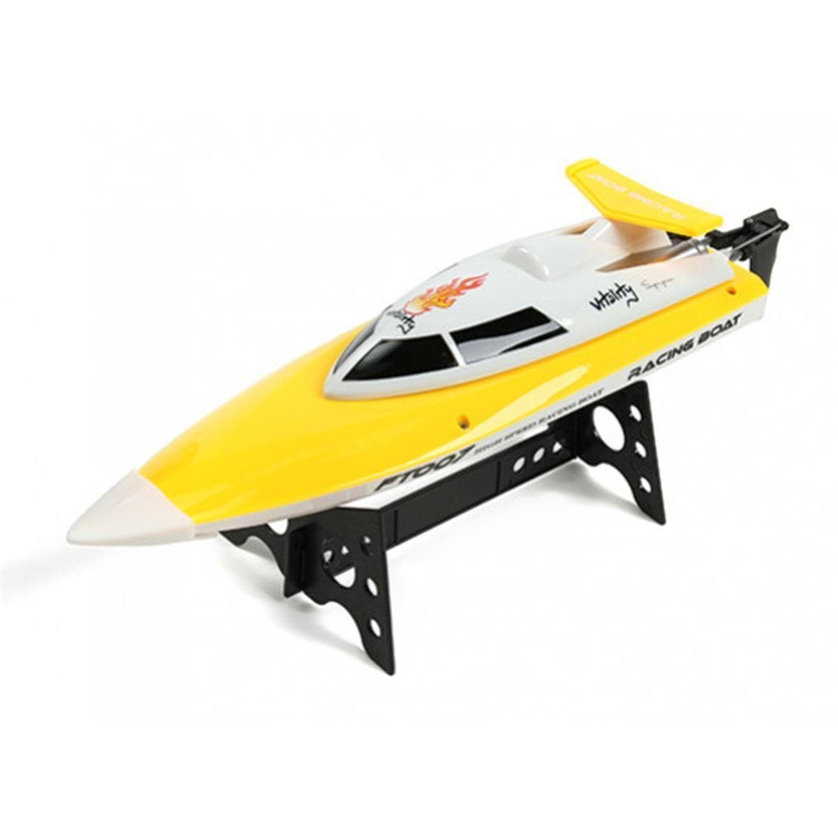 efaso RC-Boot Ft007 Racing Boot Motorboot 2,4GHz RTR 1:16 gelb (5-tlg)