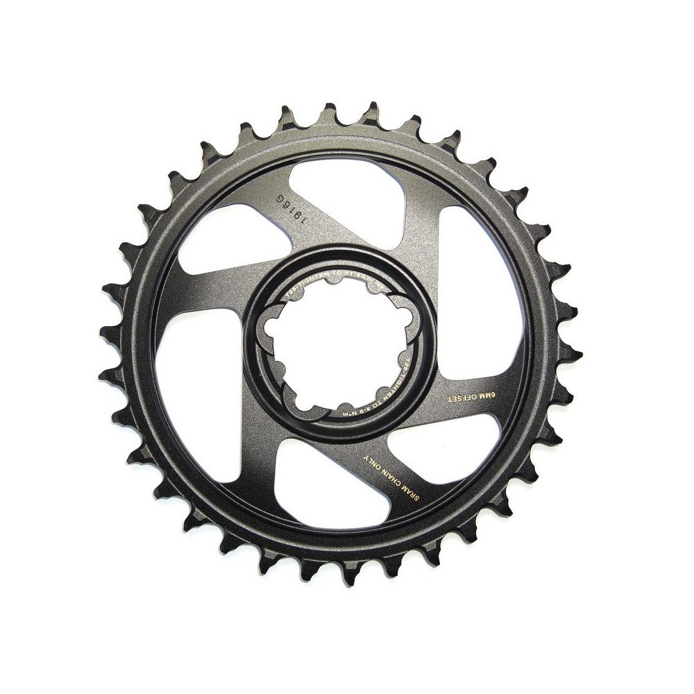 SRAM Fahrradkette SRAM X-Sync Kettenblatt Road 12-fach 46-33T grau ...