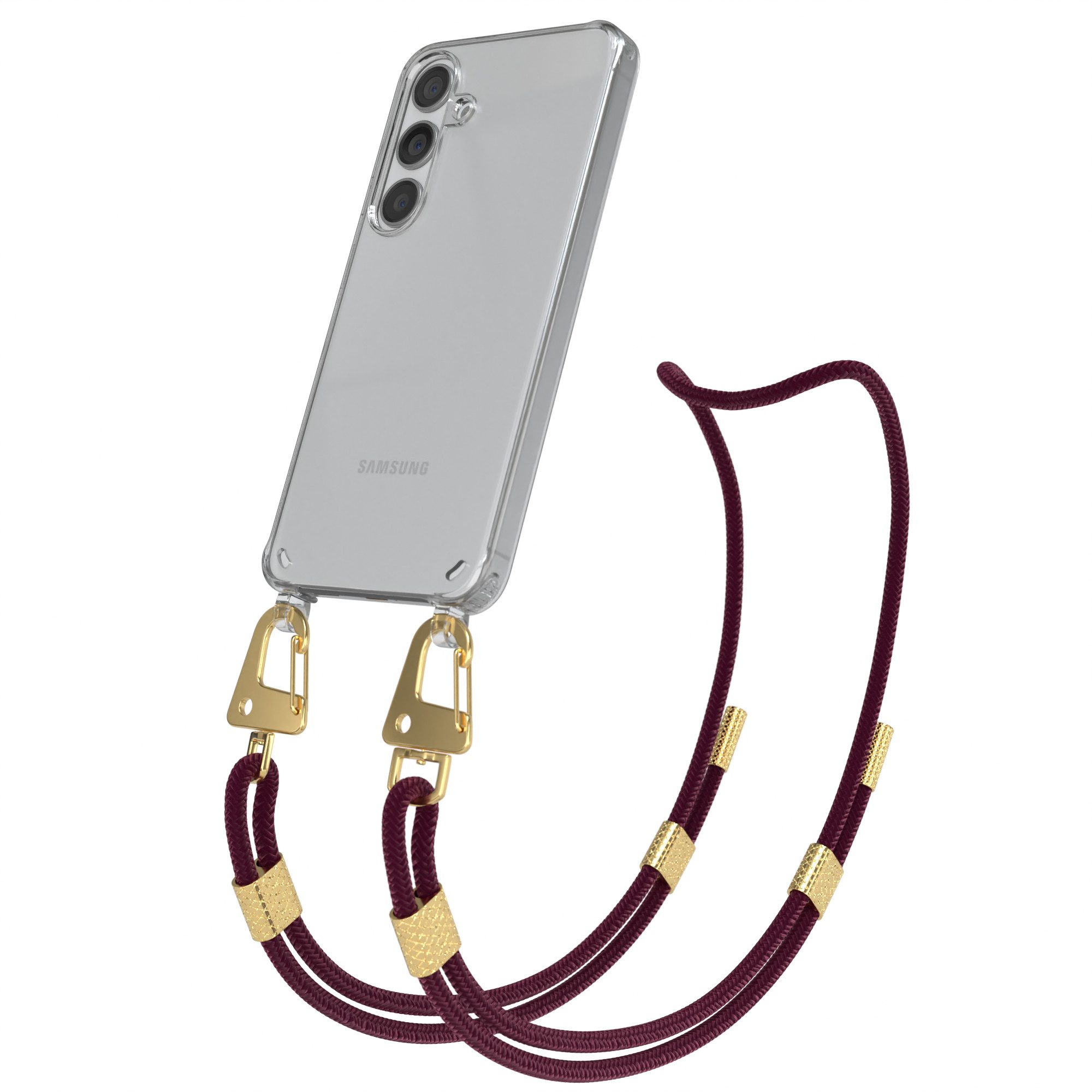 Eazy Case Handykette Silikonhülle Mit Kette Für Samsung Galaxy S24 62