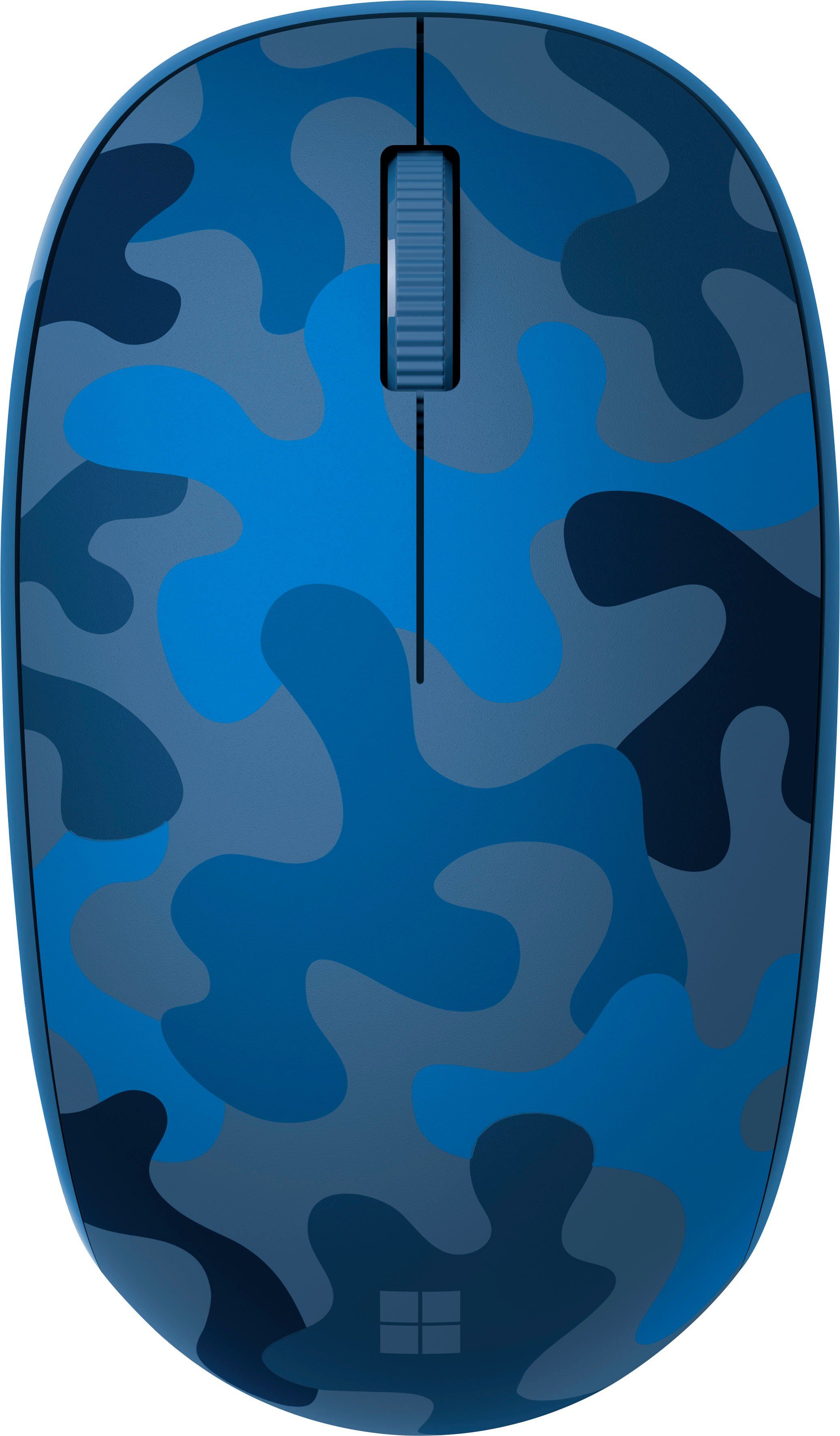 Microsoft Bluetooth Mouse Camo SE Bluetooth Blue Maus