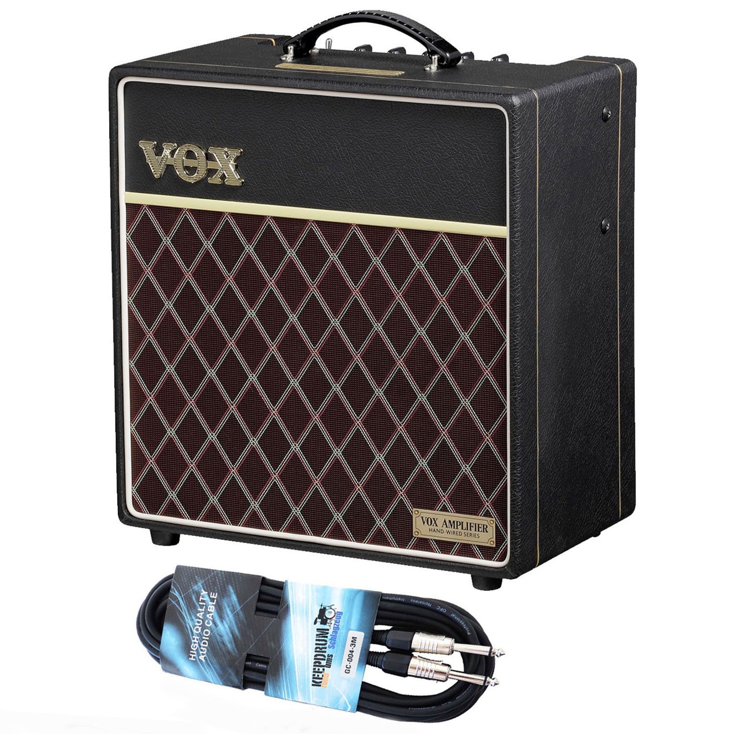 VOX-AMPS Vox Verstärker AC4HWG2 4W Vollröhre Gitarren-Combo mit Kabel Verstärker (Anzahl Kanäle ...