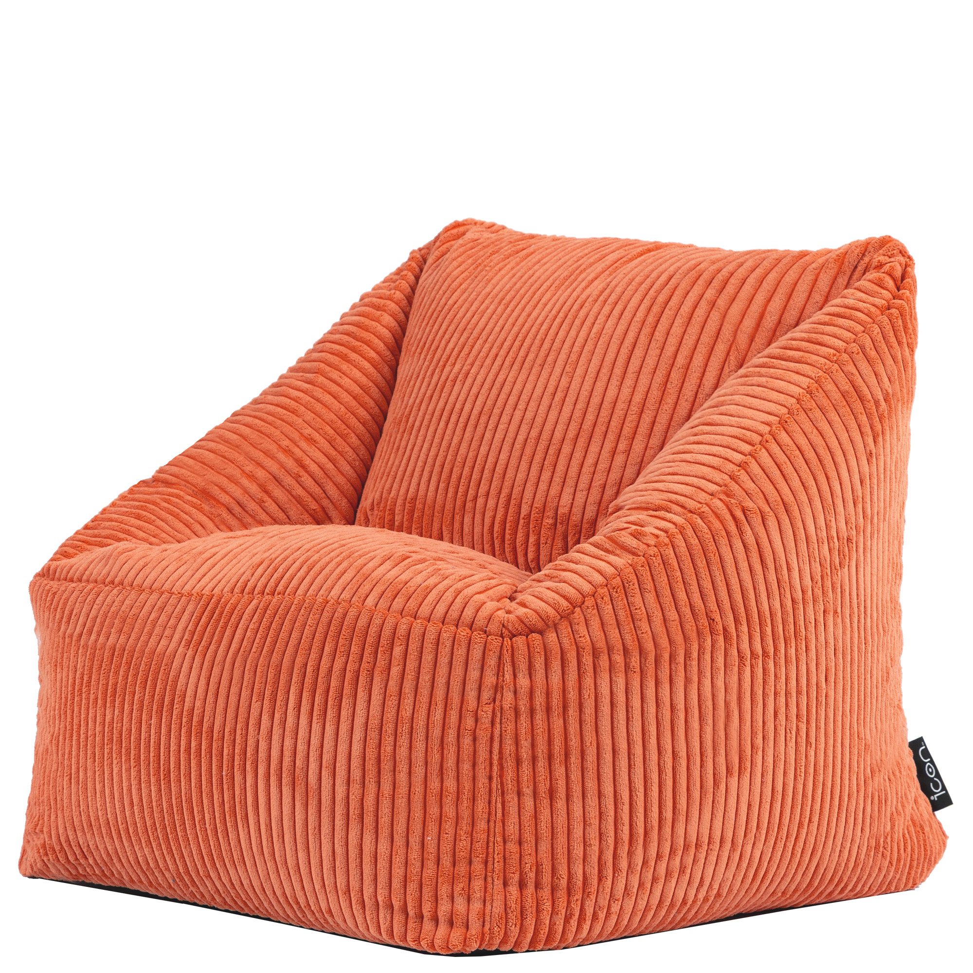 icon Sitzsack Sitzsack für Kinder aus Cord Flauschig „Morgan“, 55x44cm ...
