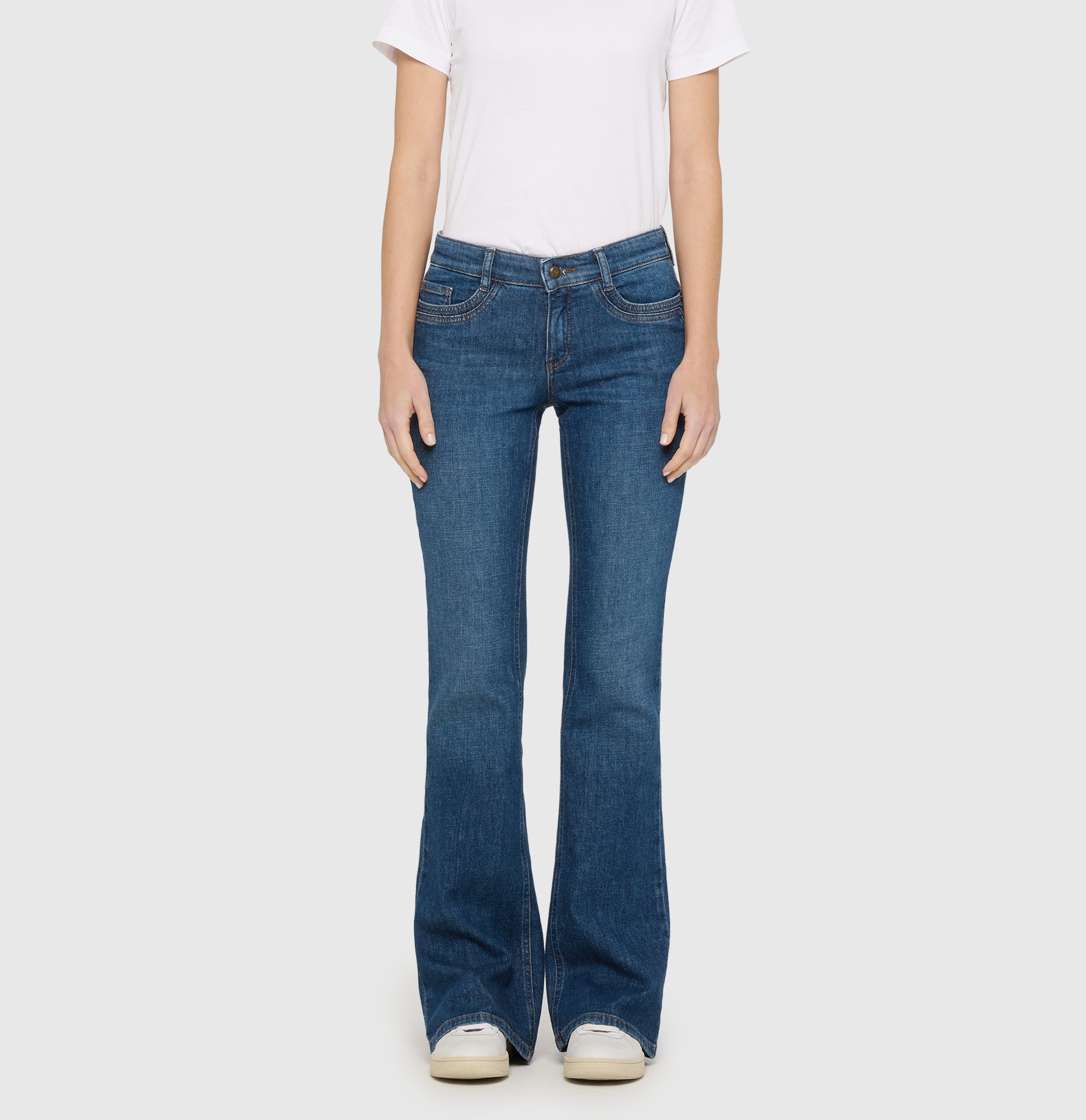 MAC 5-Pocket-Jeans LAURA D683