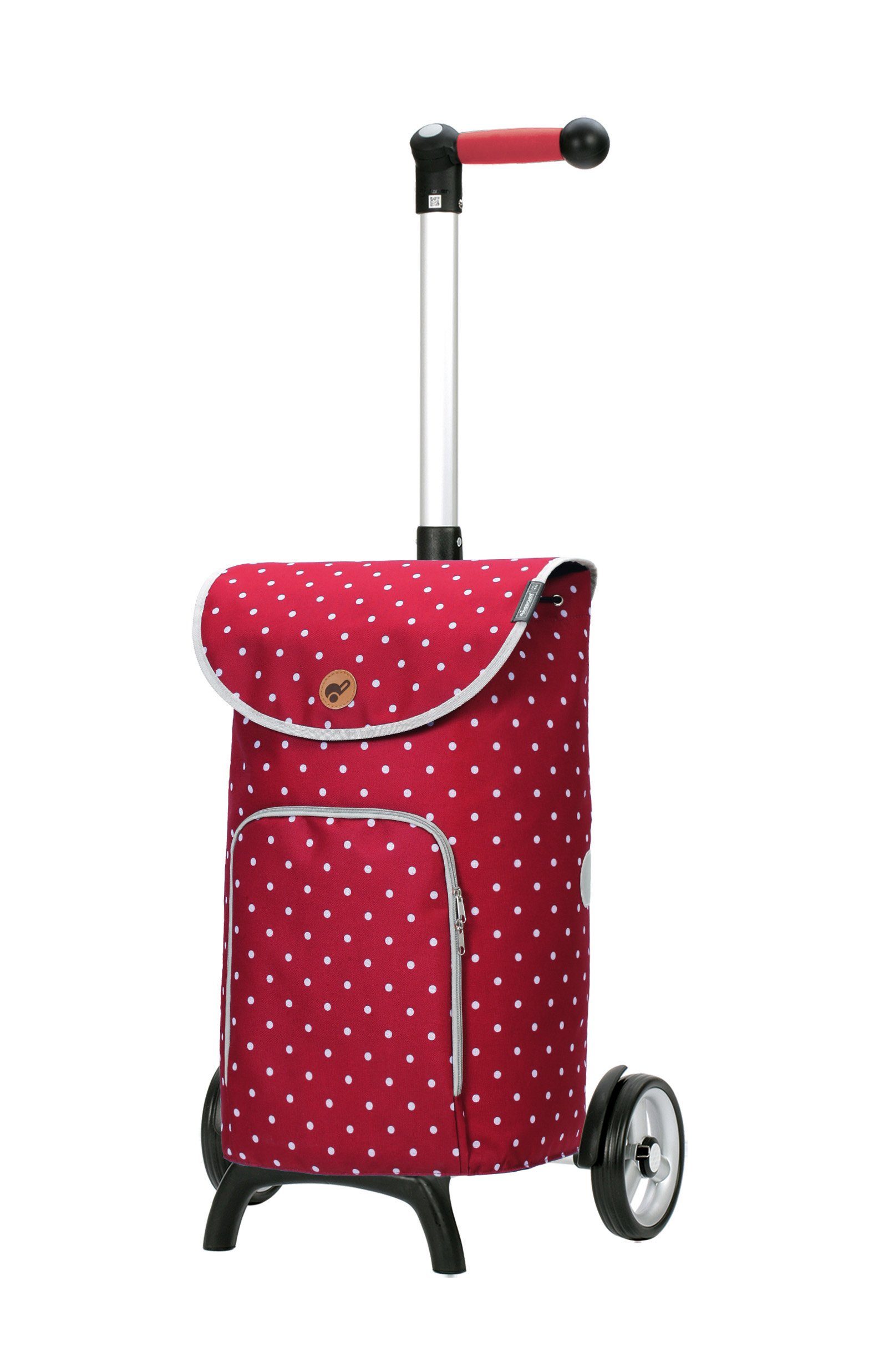 Andersen Einkaufstrolley Unus Shopper Fun Mit Tasche Ole In Rot Oder