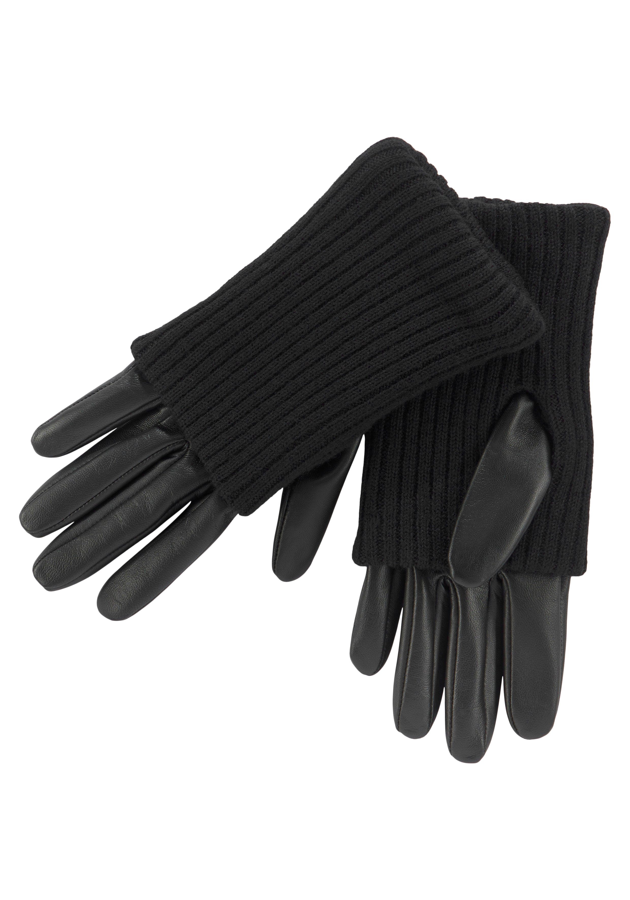 BOSS Lederhandschuhe Xanity