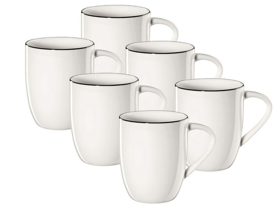 Asa Selection Becher Selection à Table Ligne Noire Henkelbecher 035l