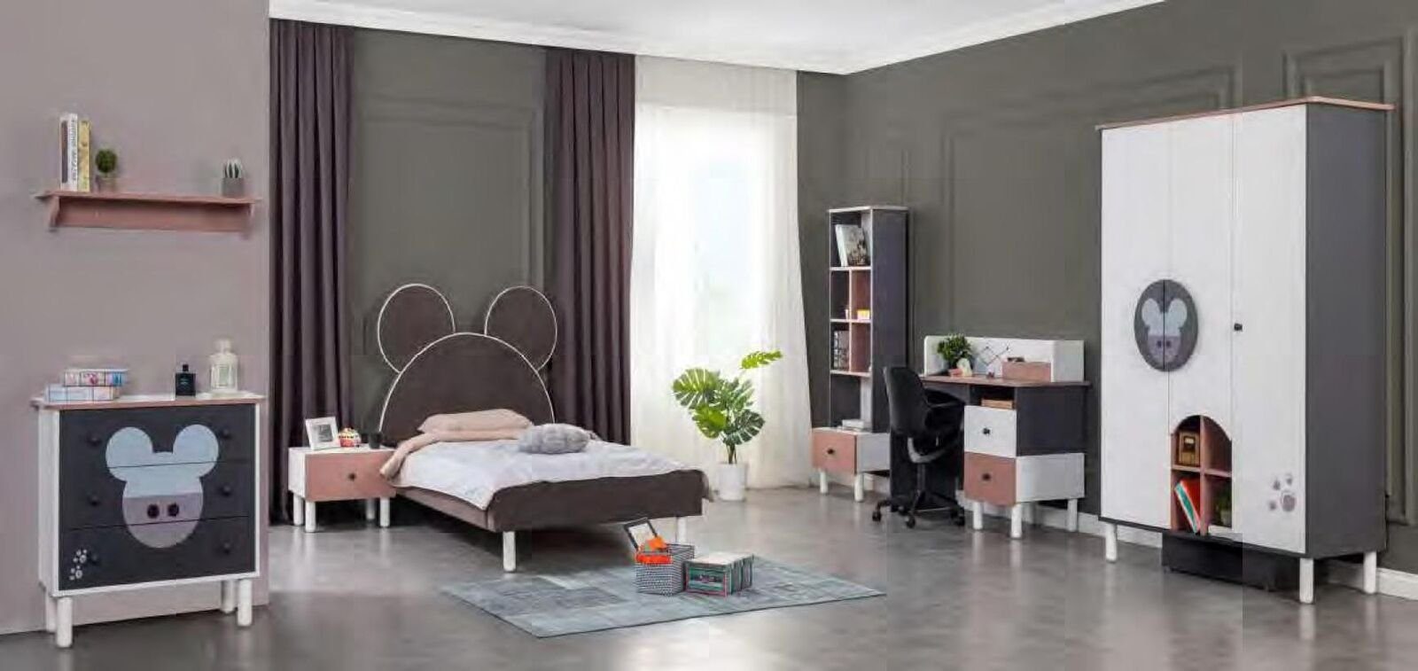 Jvmoebel Jugendzimmer Set Maus Design Kinderzimmer Modernes